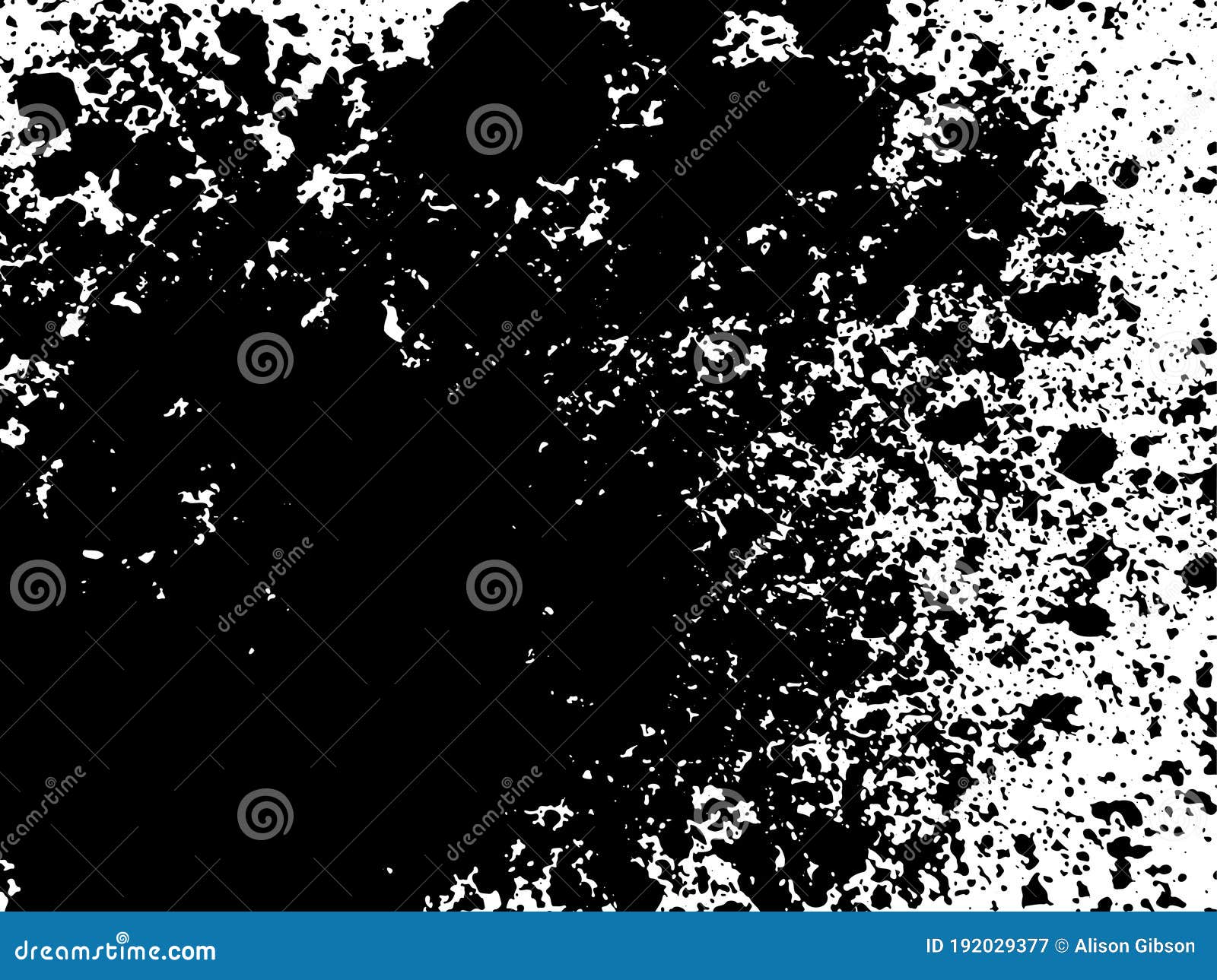 Heavy Thrown Powder 1C Black Stock Vector - Illustration of overlay ...