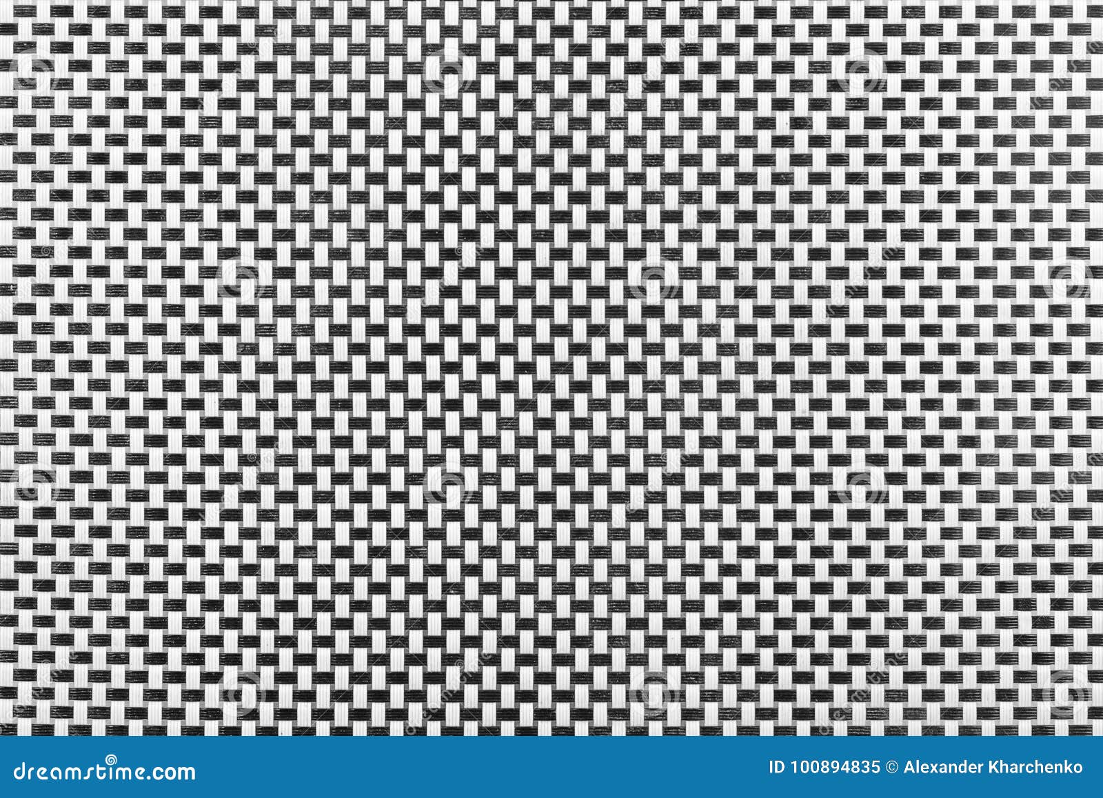 Black and White Abstract Wicker Pattern Rattan Texture Background Stock ...