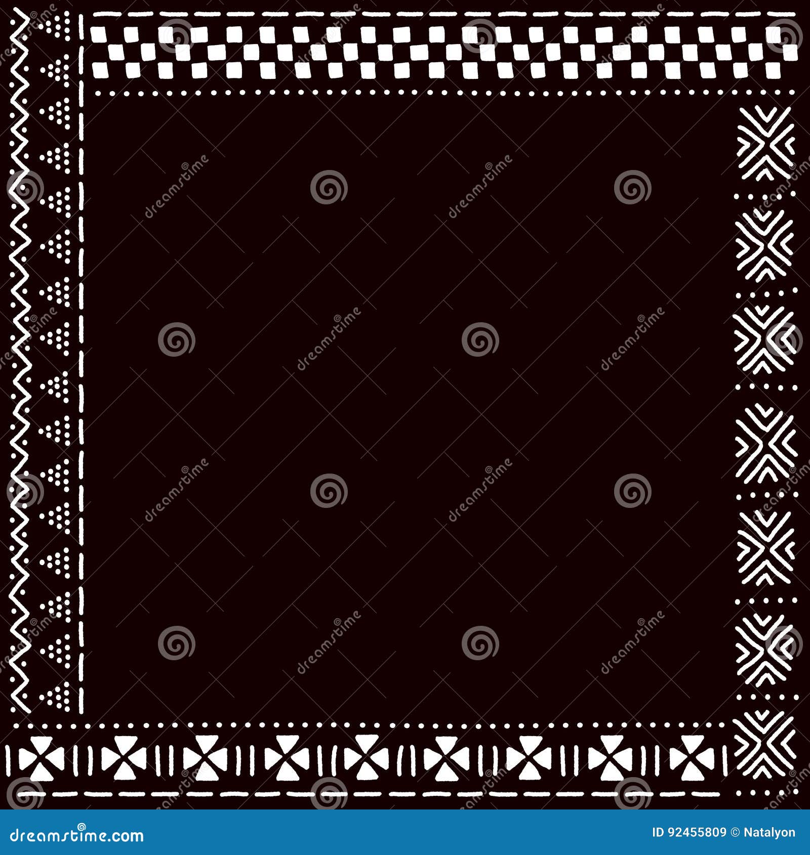 African Pattern Frame Stock Illustrations – 18,348 African Pattern ...