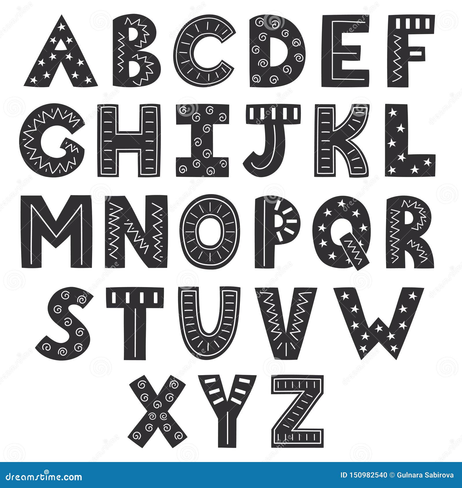 Solid Letters Royalty-Free Stock Photography | CartoonDealer.com #19136267