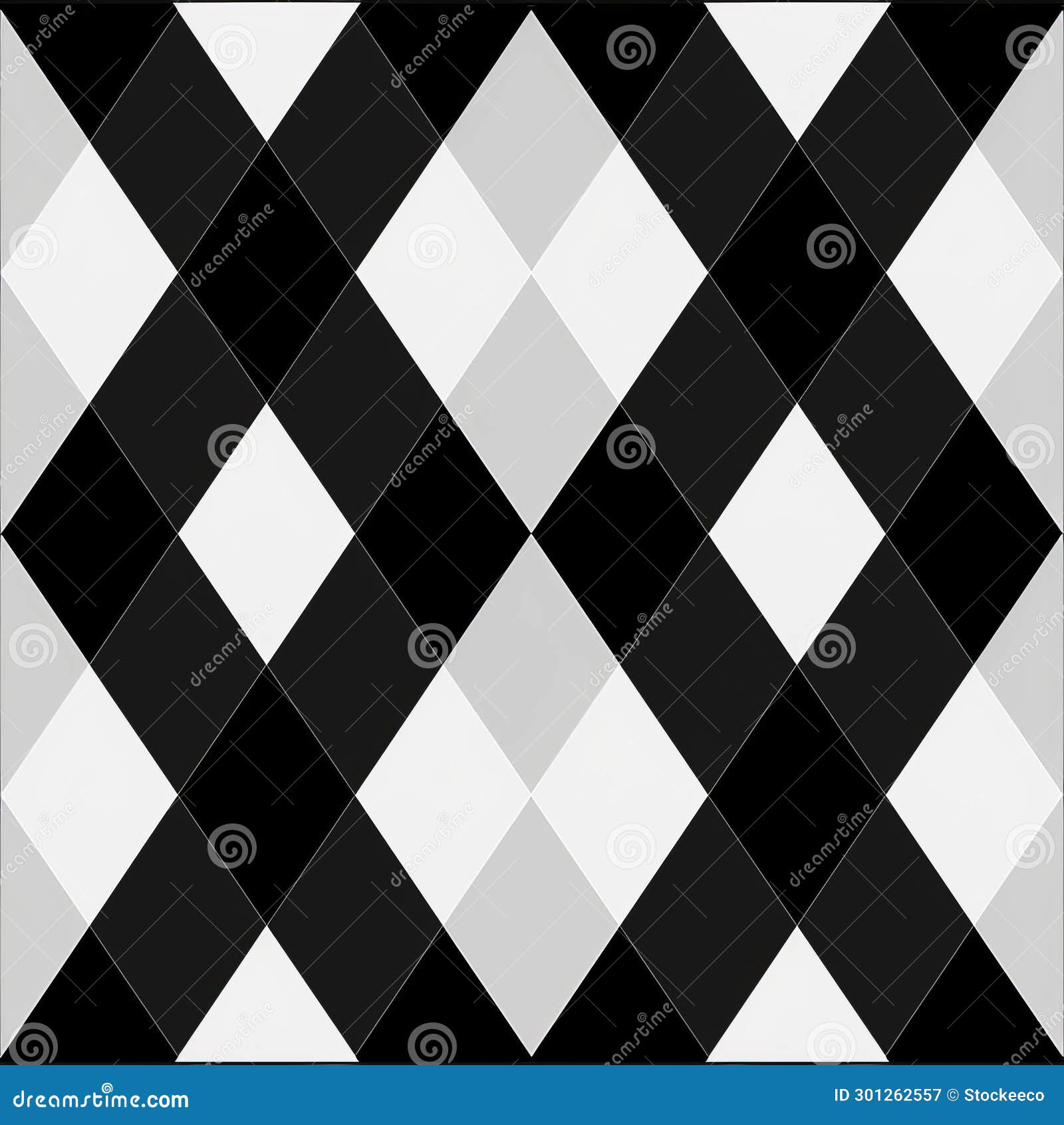 Black and White Argyle Pattern Tile: a Modern Twist on Classic Design ...