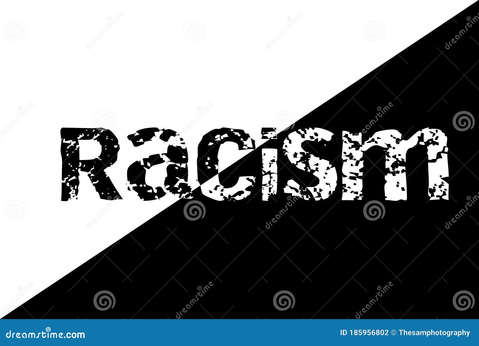 Reject Bigotry Text Message Bubble, Concept Background Royalty-Free ...