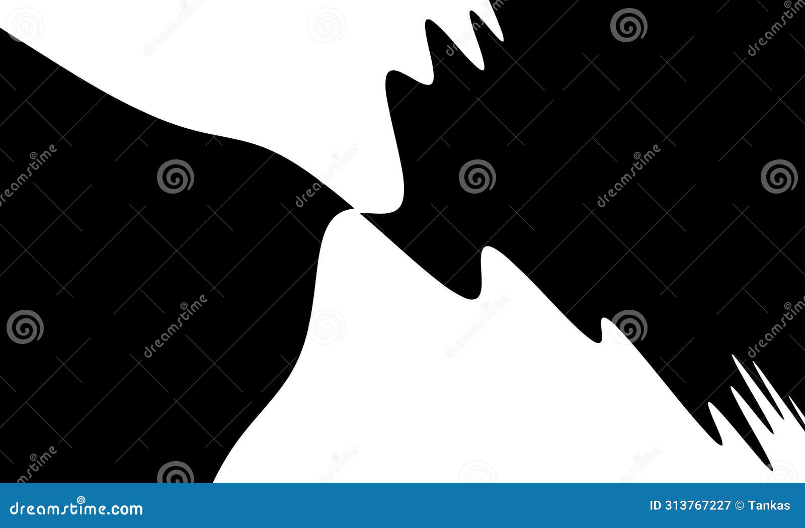 Black on White Background. Black and White Dissolve Halftone Grunge ...