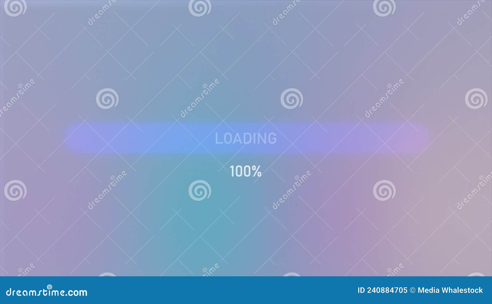 Black and White Background. Motion. Purple and Blue Loading that ...