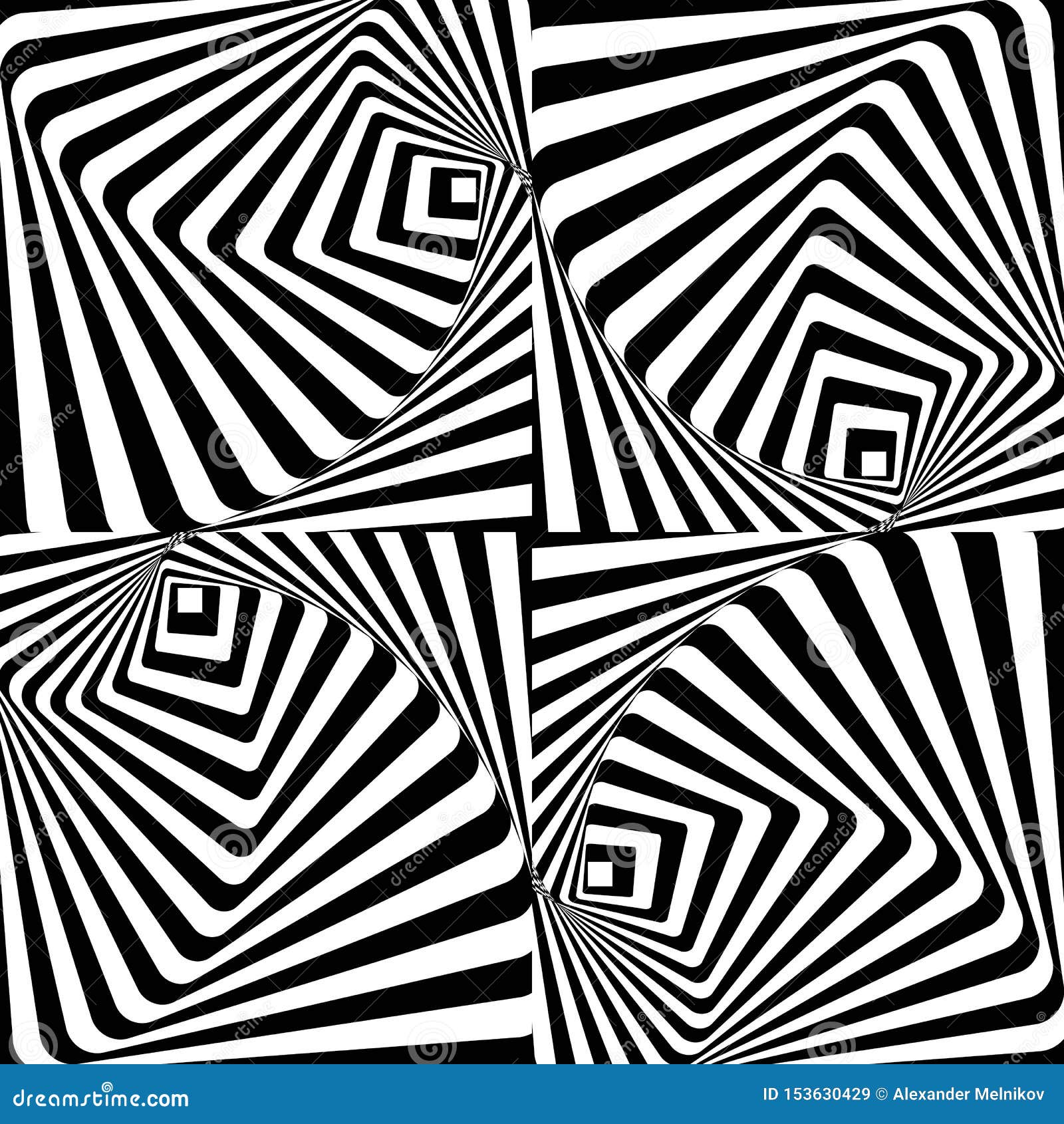Geometric Illusions Optical Patterns Stock Illustrations – 392 ...