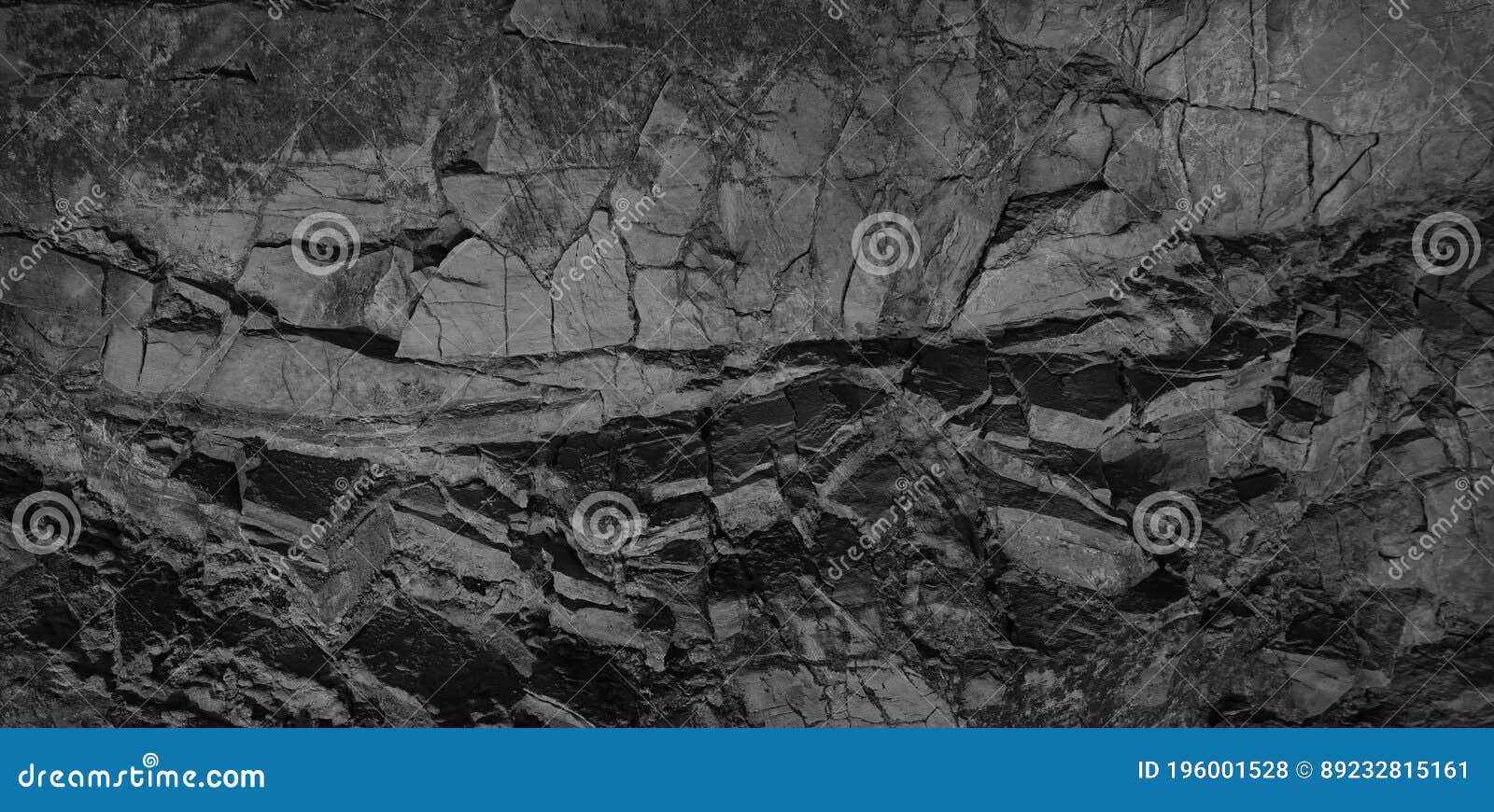 Black and White Background. Volumetric Black Stone Background. 3d ...