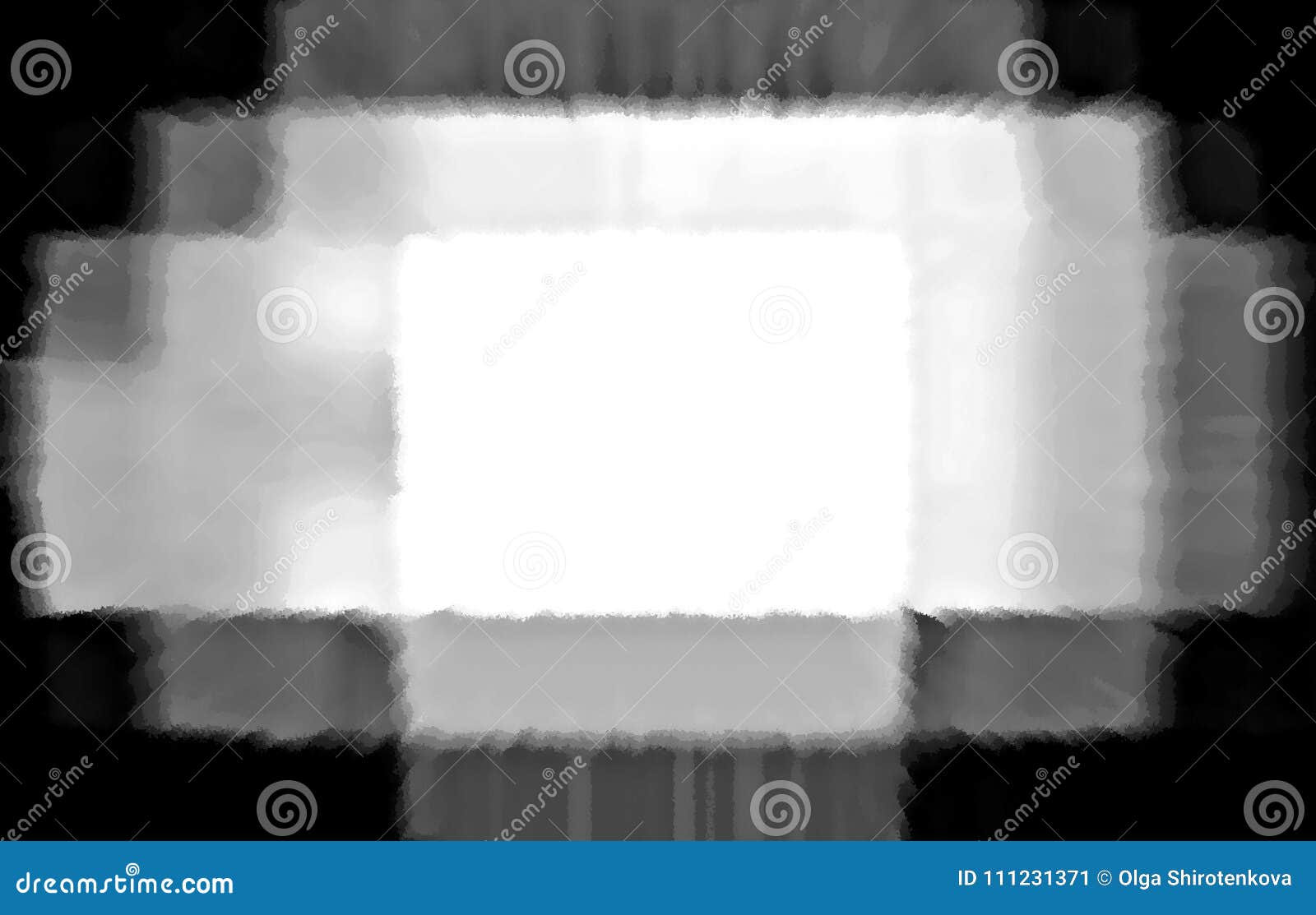 Black-and-white Background for Your Design. Light Middle. Vector. Stock ...