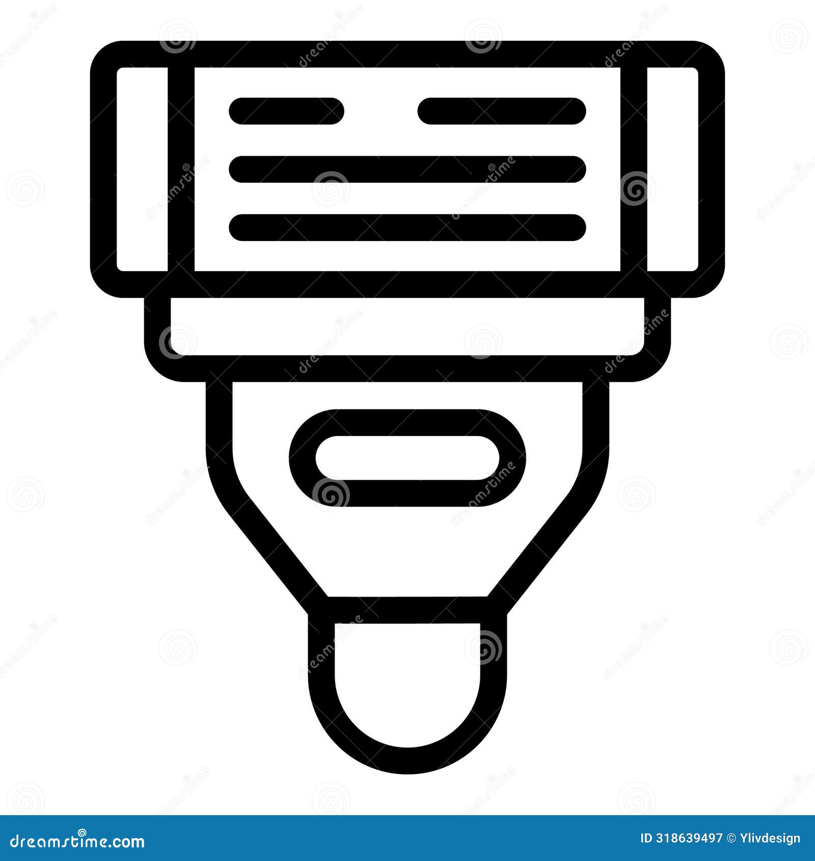 Black and White Barcode Scanner Icon Stock Vector - Illustration of ...