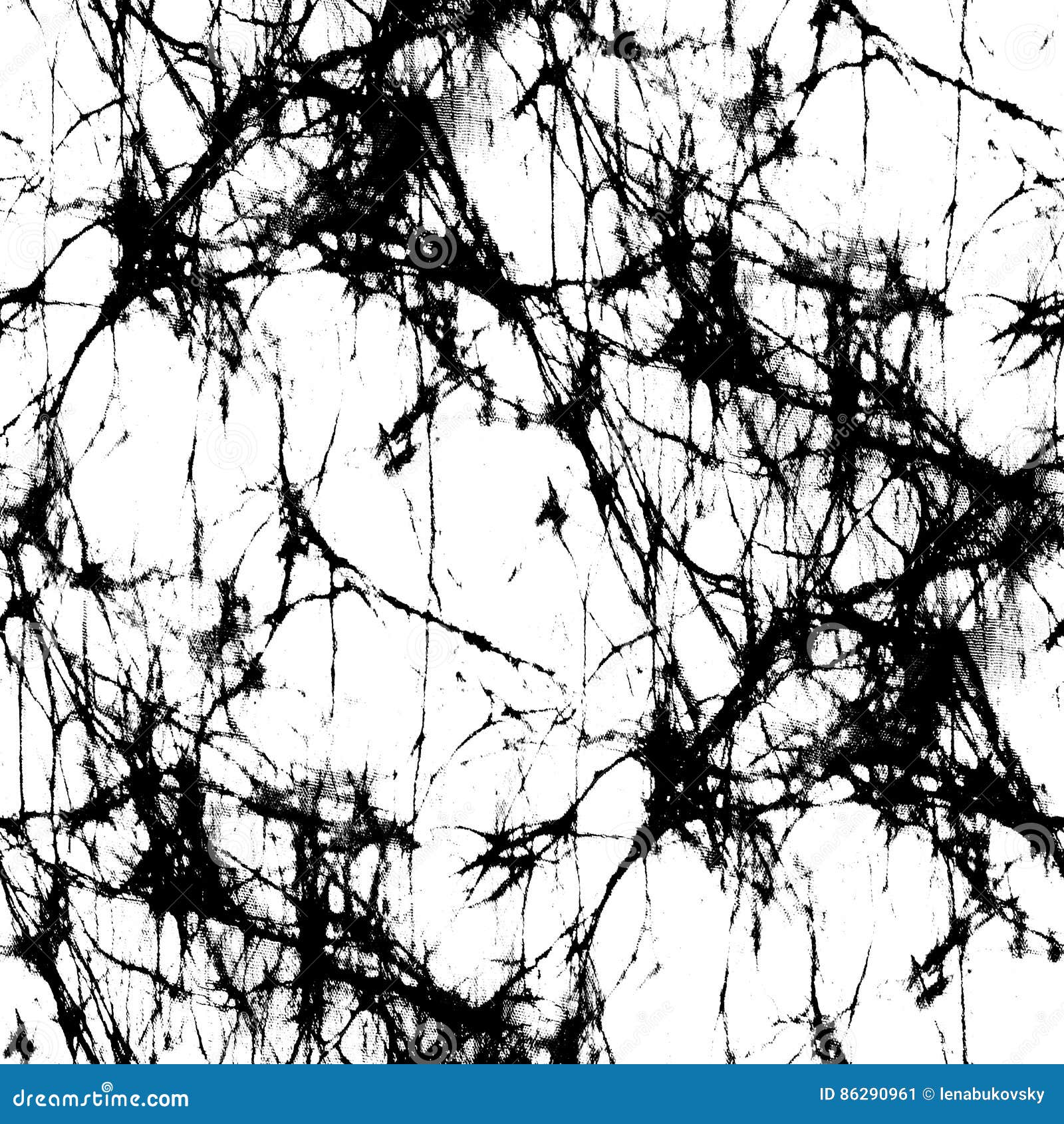 Black and White Batik Texture - Abstract Seamless Pattern Stock Image ...