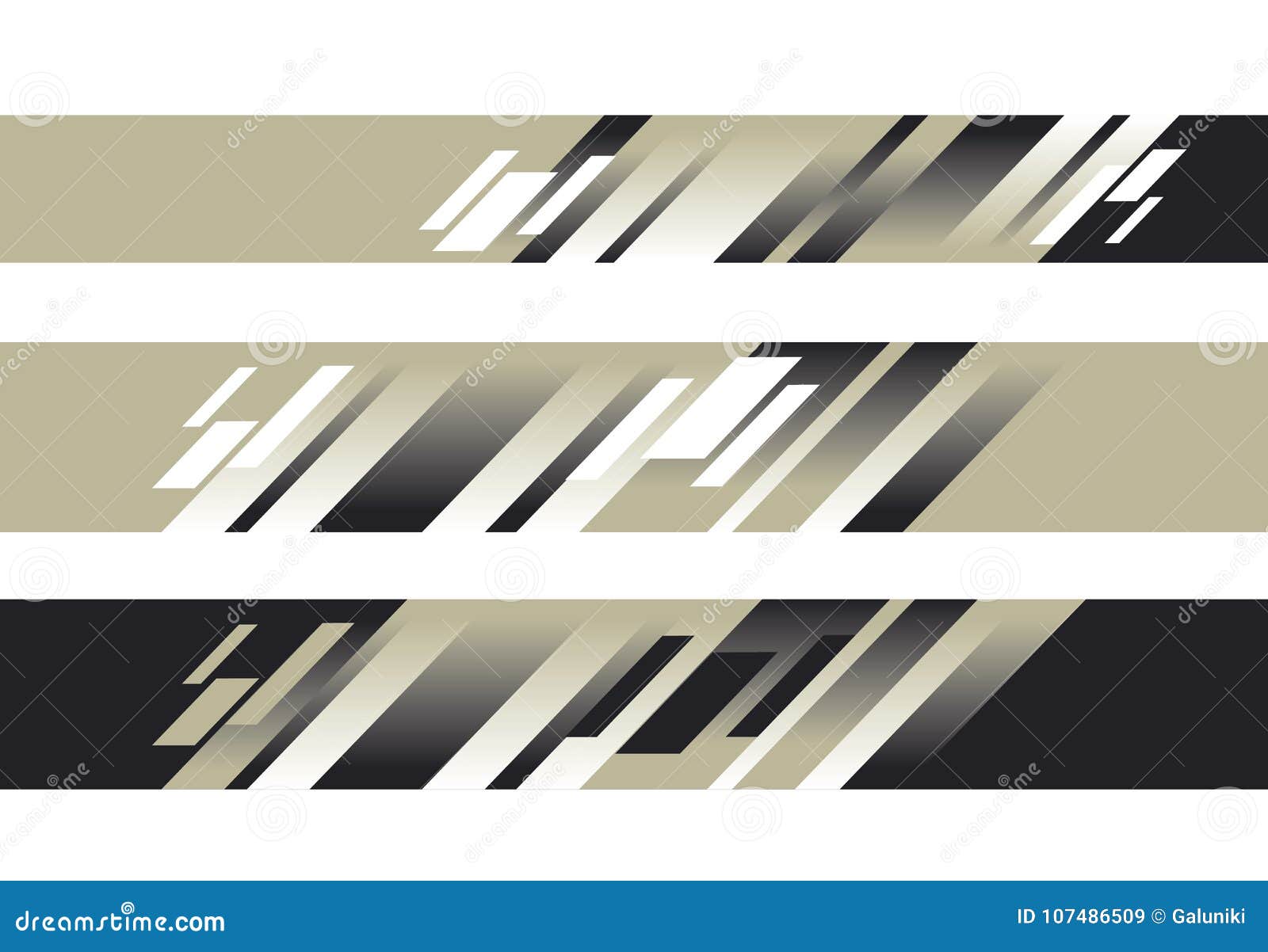 Black, White and Beige Color Geometric Pattern Stock Vector ...
