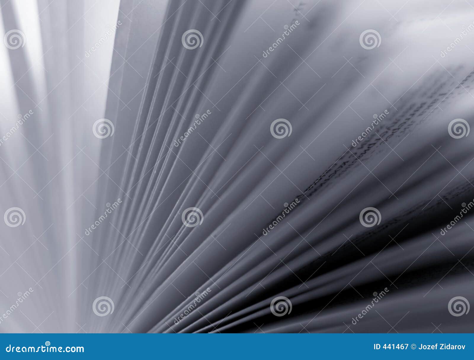 Black and White Blurred Pages of a Book Stock Image - Image of open ...