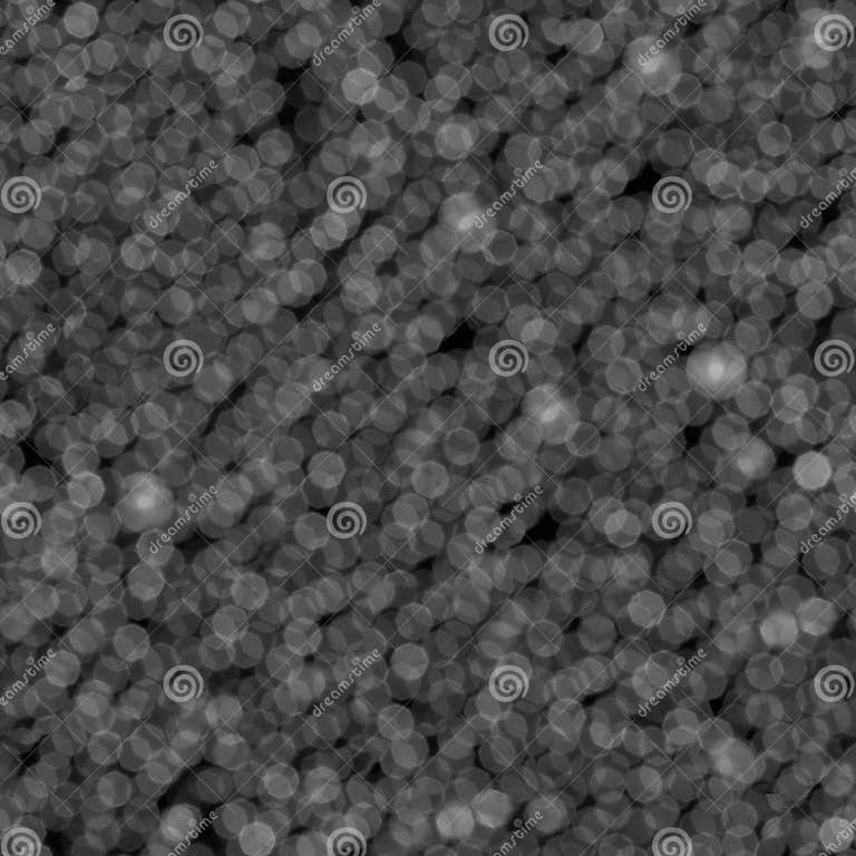 Black and White Bokeh. Seamless Square Texture. Stock Image - Image of ...