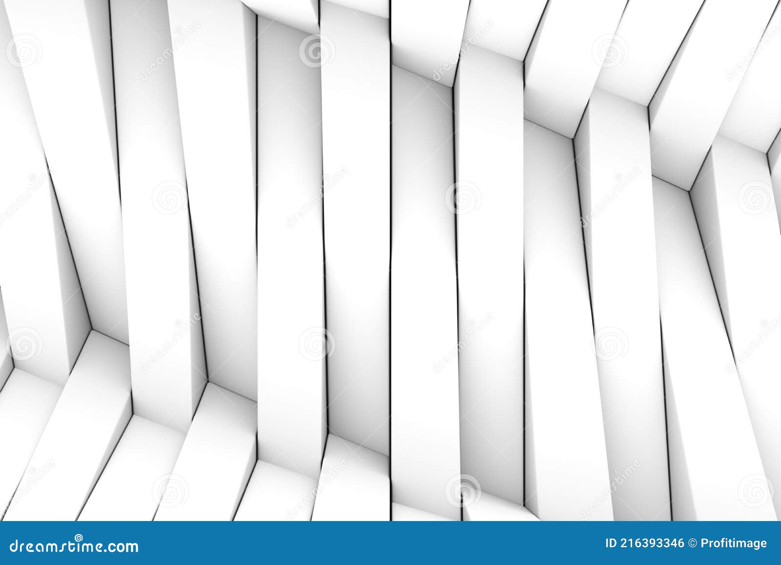 Black and White Boxes Abstract Background 3D Stock Illustration ...