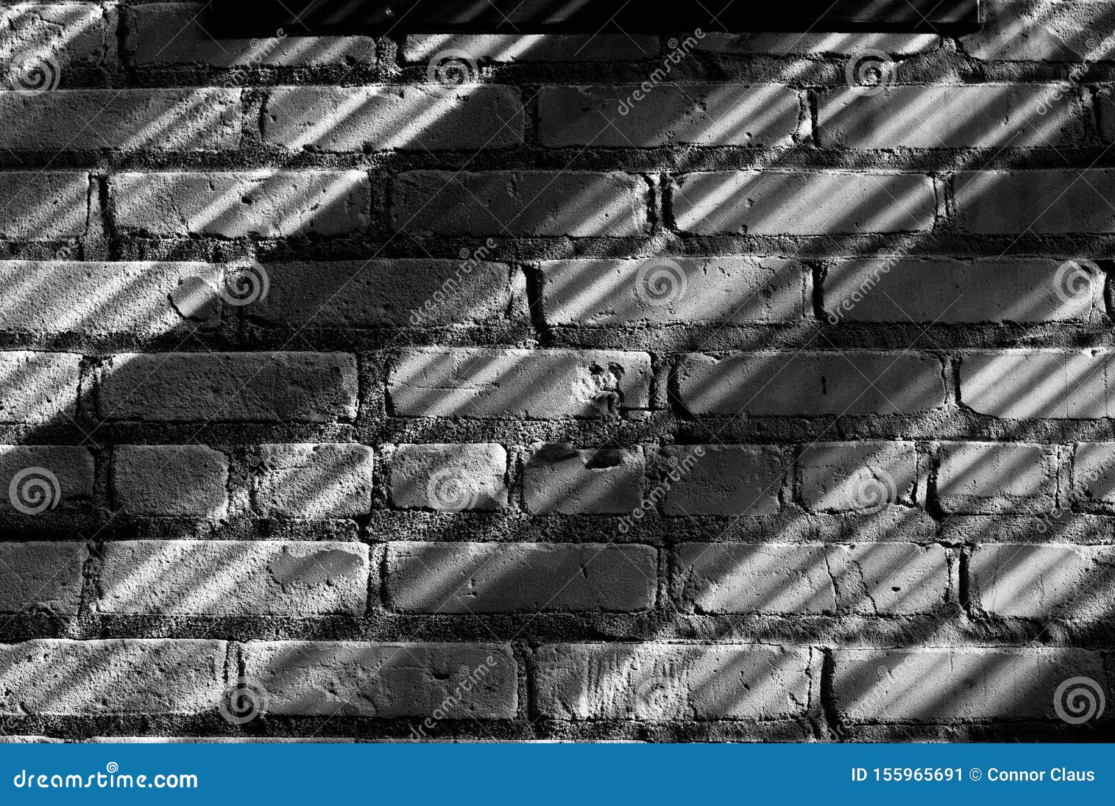 Black and white brick wall stock image. Image of brick - 155965691