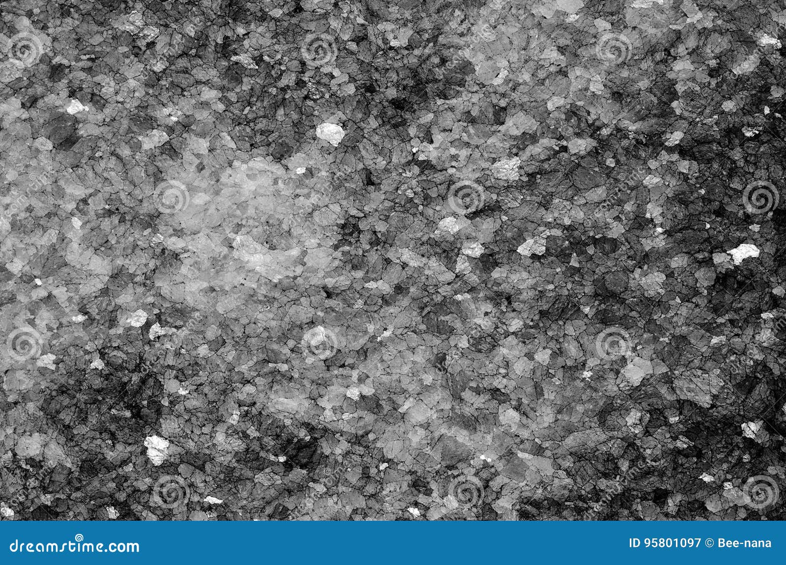 Black and White Broken Rock Texture Stock Image - Image of broken ...