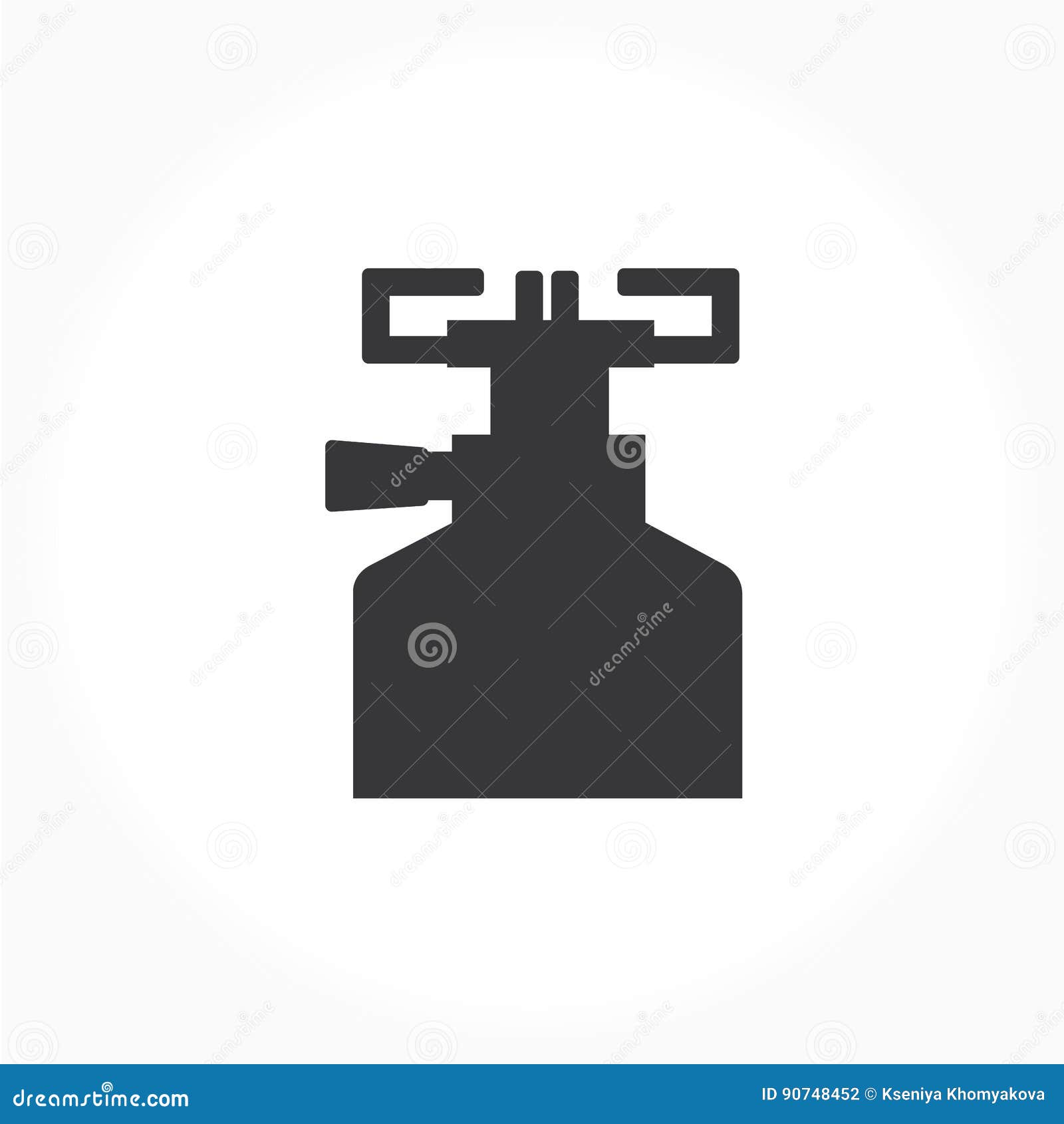 Black and White Burner Sign Stock Vector - Illustration of alpinism ...