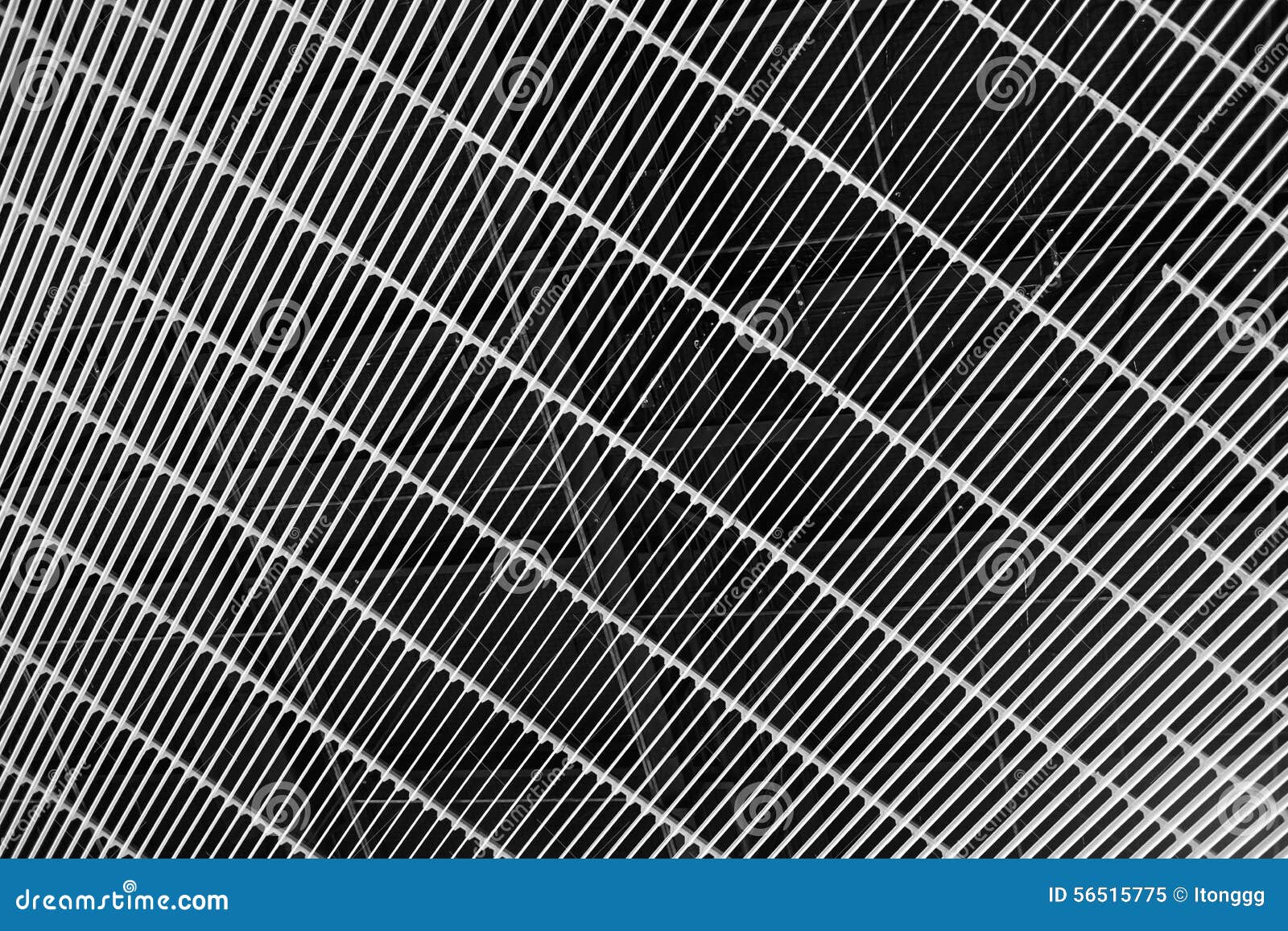 Black and White of Ceiling Pattern Texture Stock Image - Image of lines ...