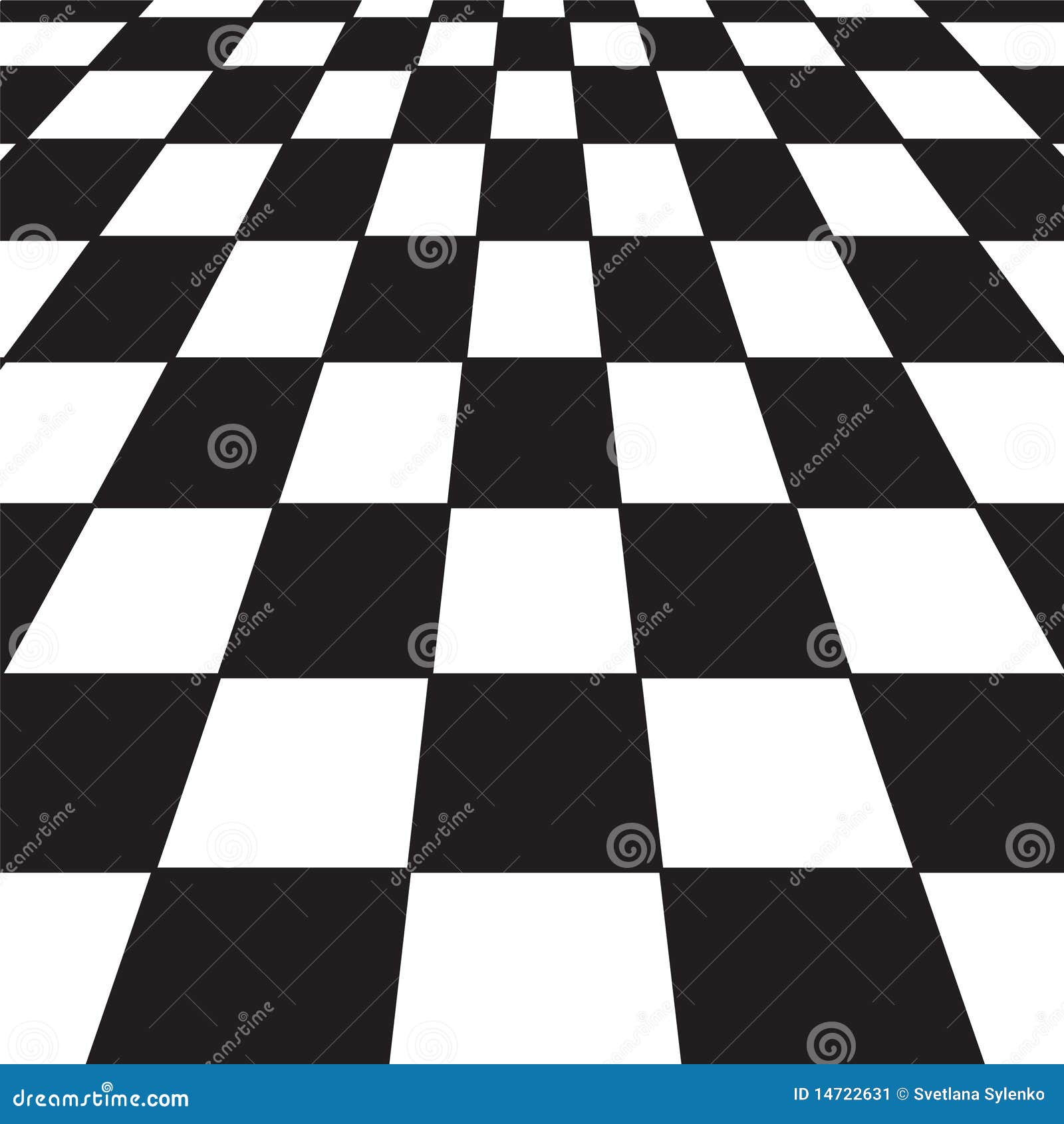 Black and white checker stock vector. Illustration of abstract - 14722631