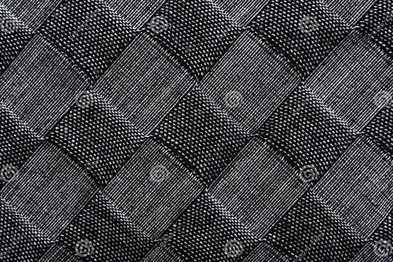 Black and White Checkered Fabric. Checkered Material Stock Illustration ...
