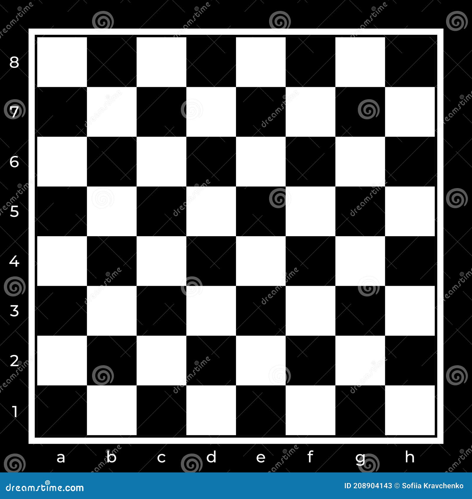Black and White Chess Board Background Design Stock Vector ...