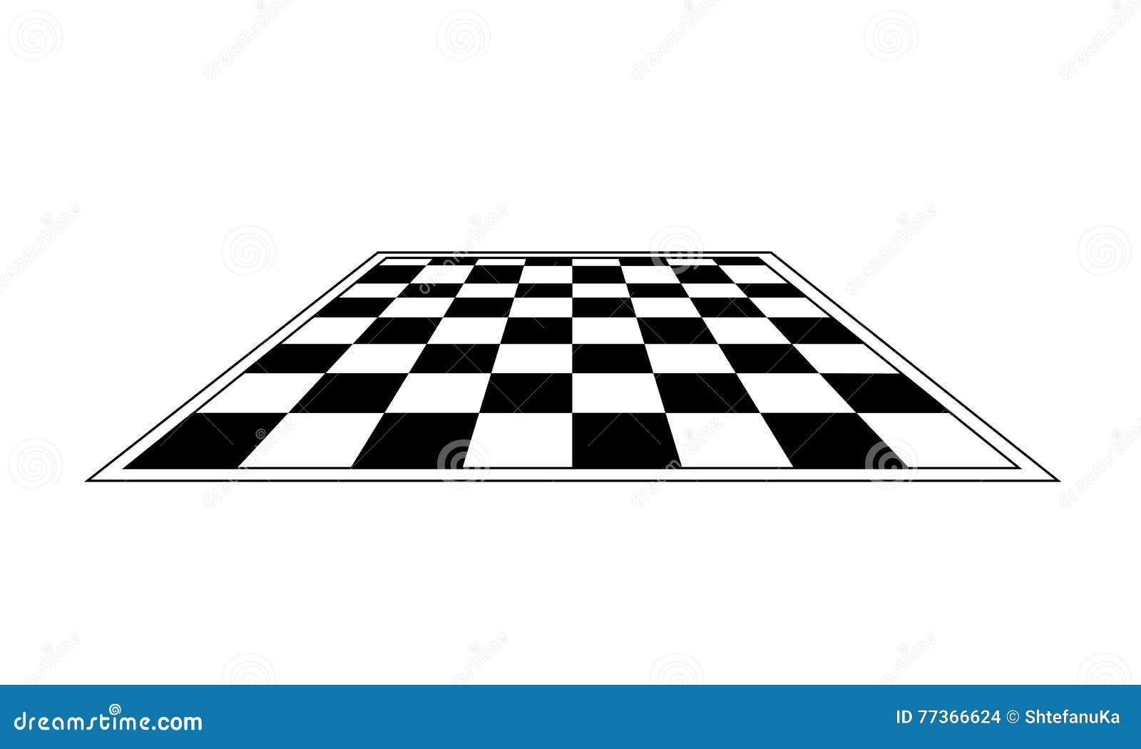 Black and White Chess Board. Vector Stock Vector - Illustration of ... Black and White Chess Board. Vector Stock Vector - Illustration of ...