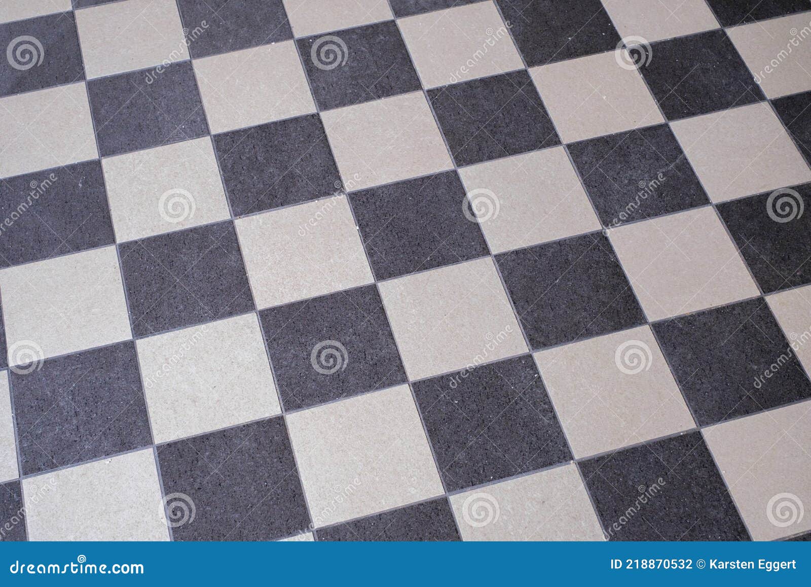 A Black and White Chess Pattern of a Floor Stock Photo - Image of ...
