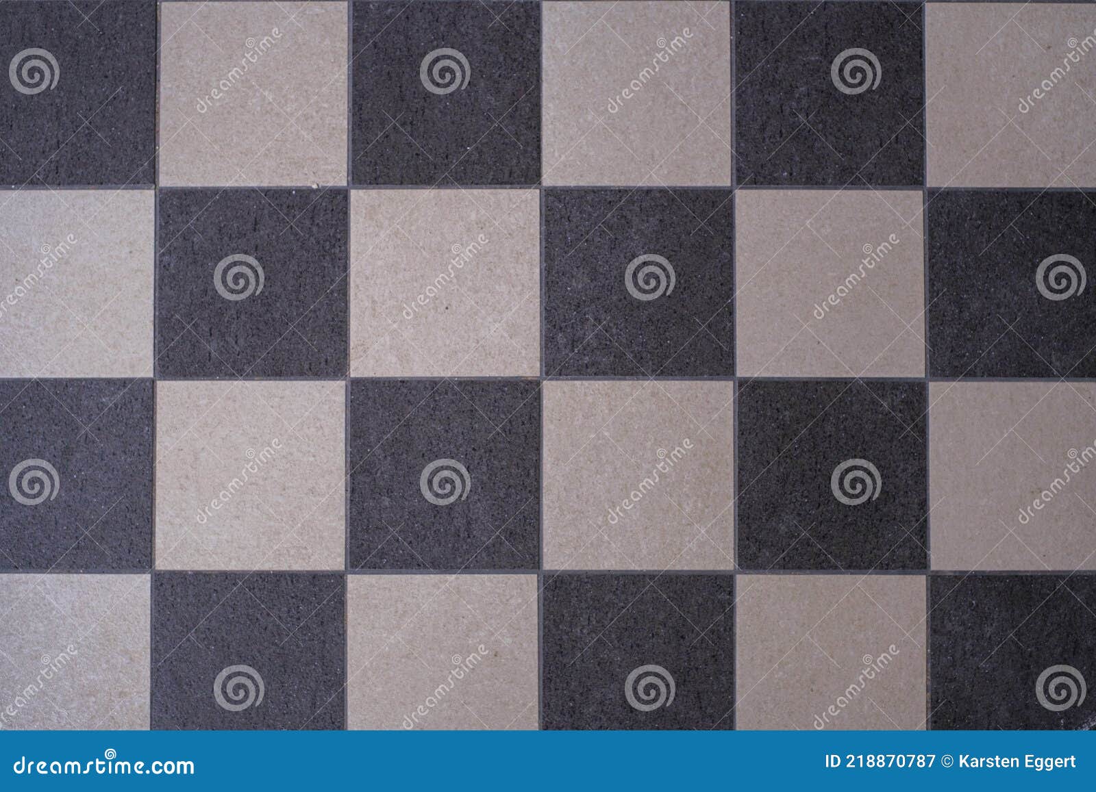 A Black and White Chess Pattern of a Floor Stock Image - Image of ...