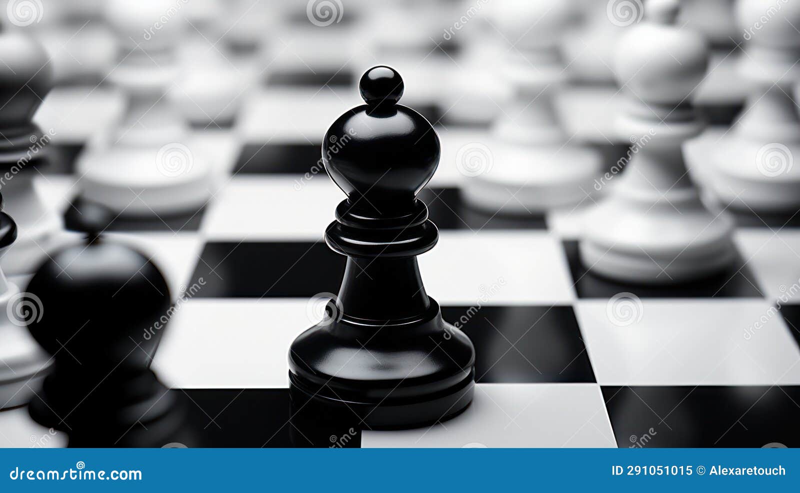 Black And White Chess Board Wallpaper