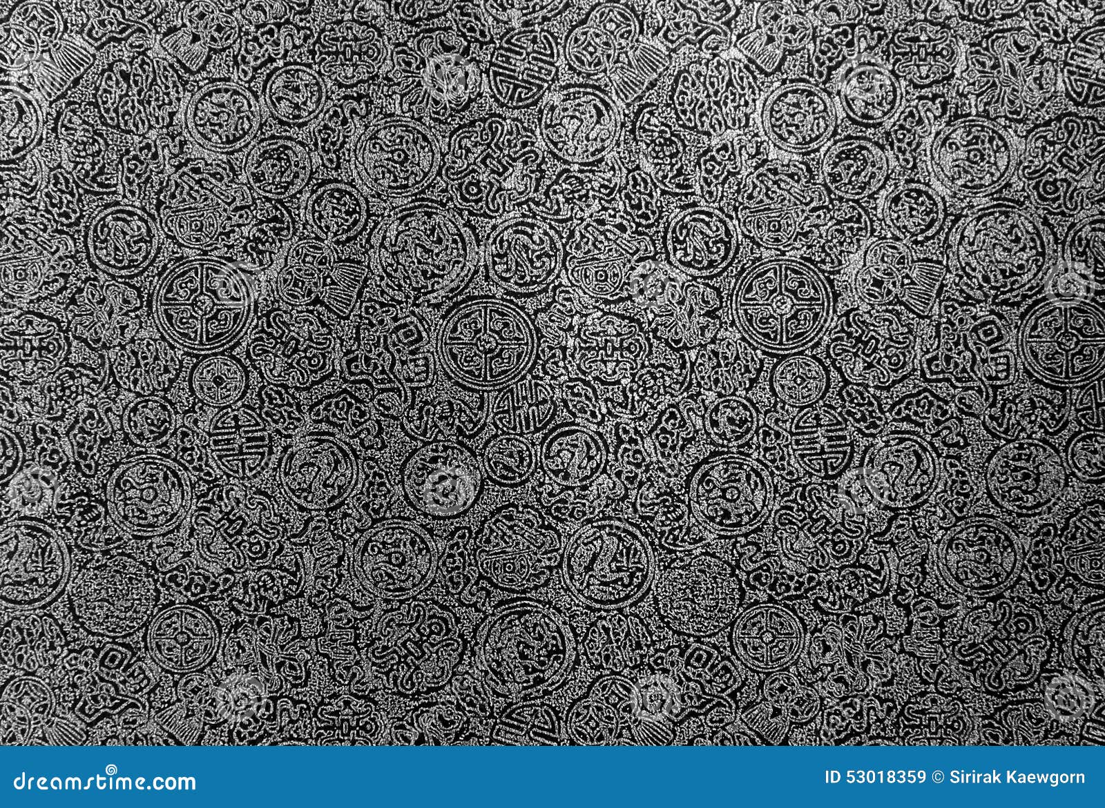 Black and White Chinese Pattern Background Stock Image - Image of asian ...