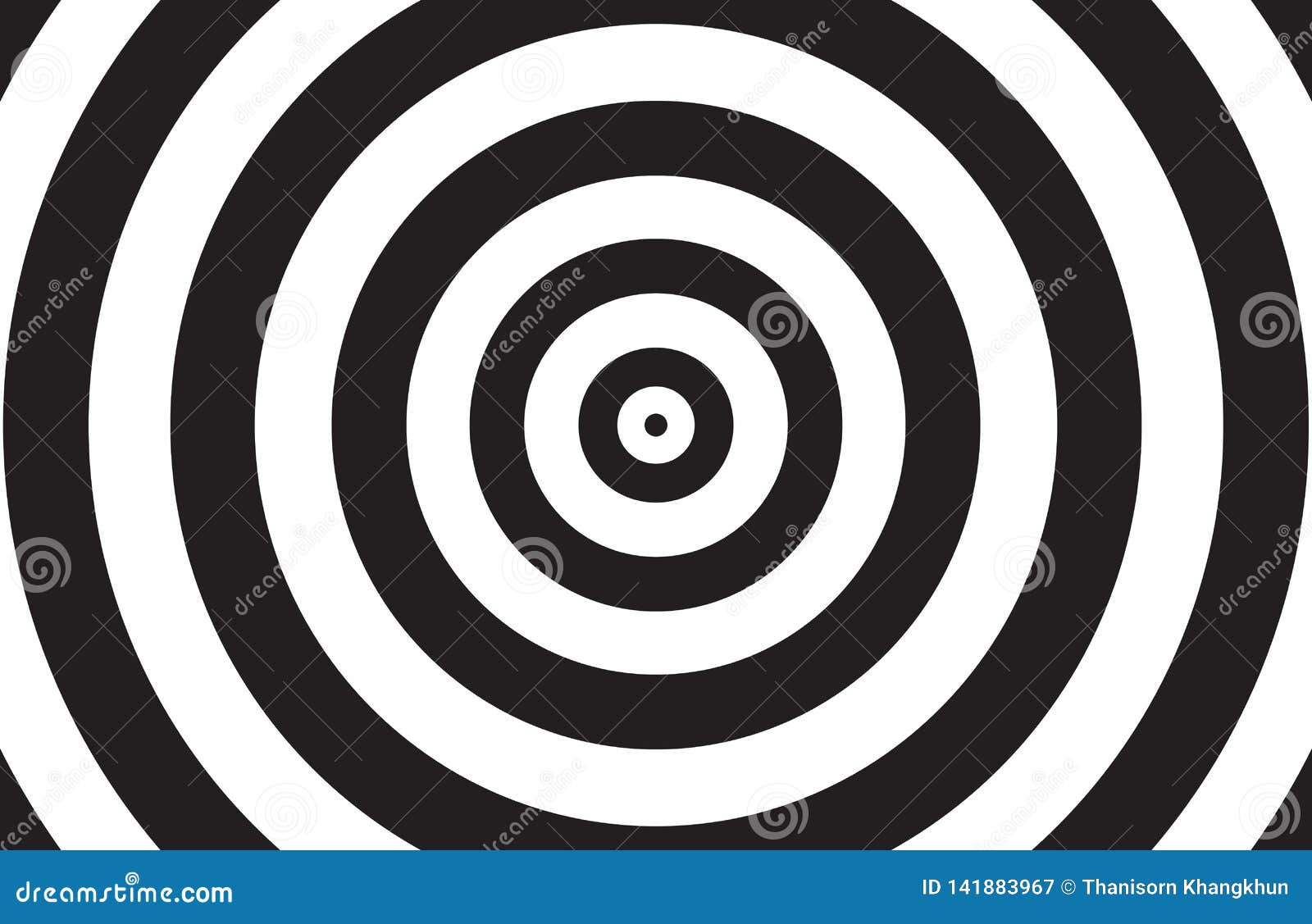 Black and White Circle Background Stock Illustration - Illustration of ...
