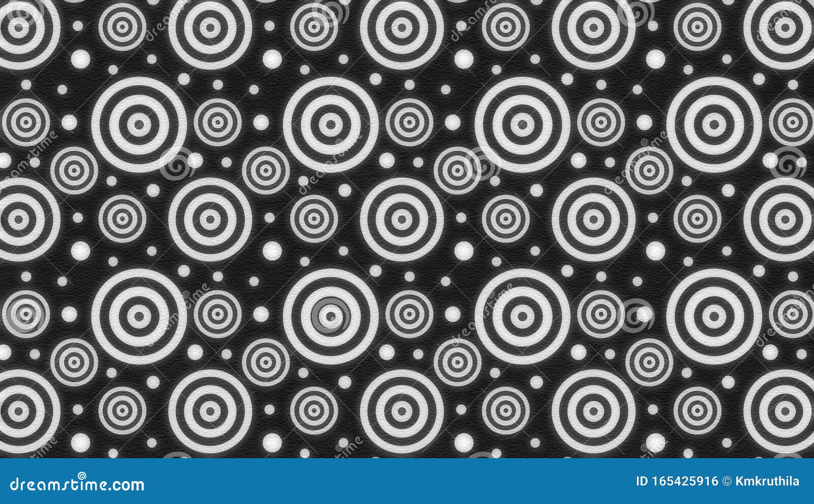 Black and White Circle Background Pattern Image Stock Photo - Image of ...