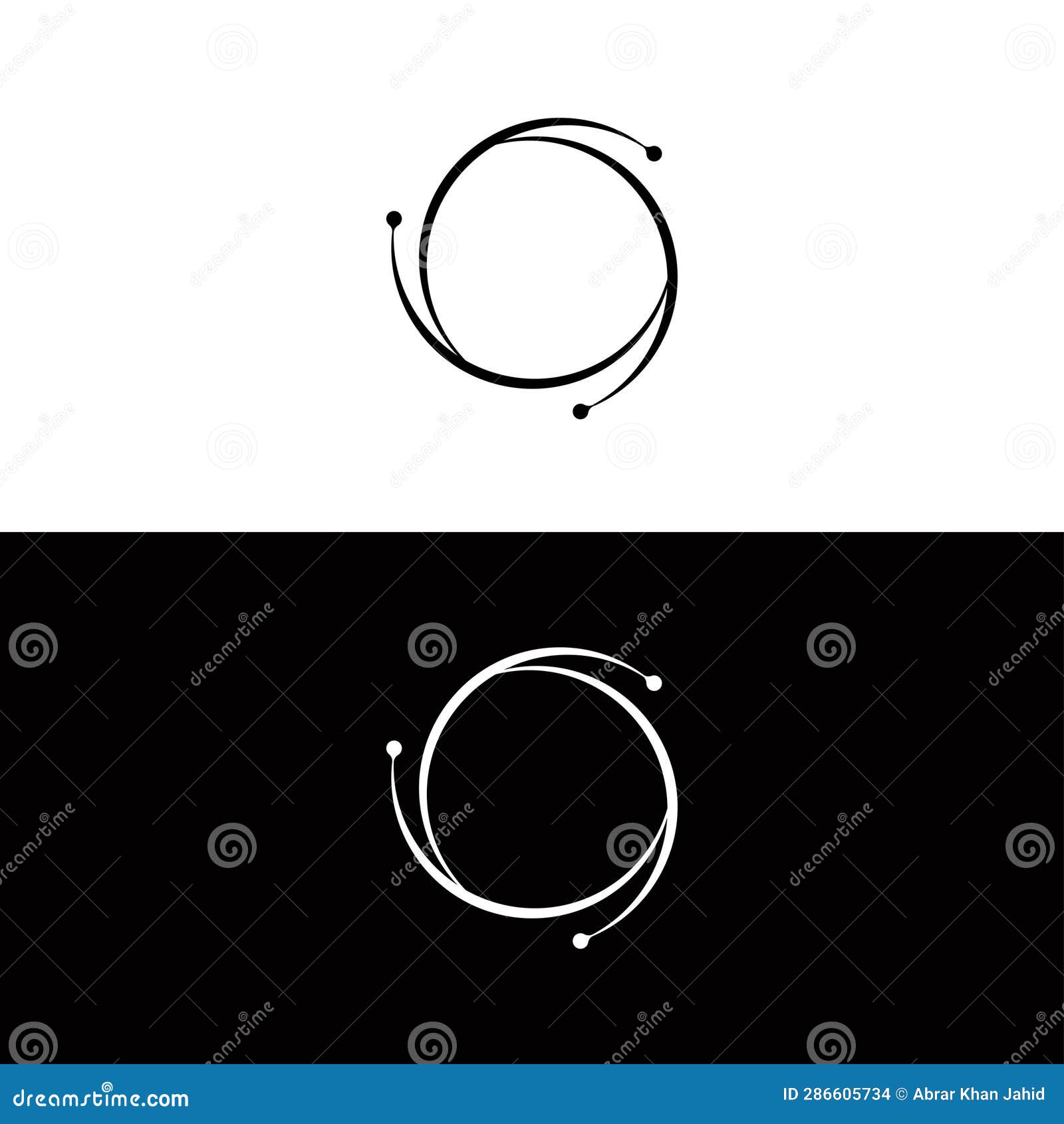 Rcle Vector Logo Template Illustration Stock Illustration ...