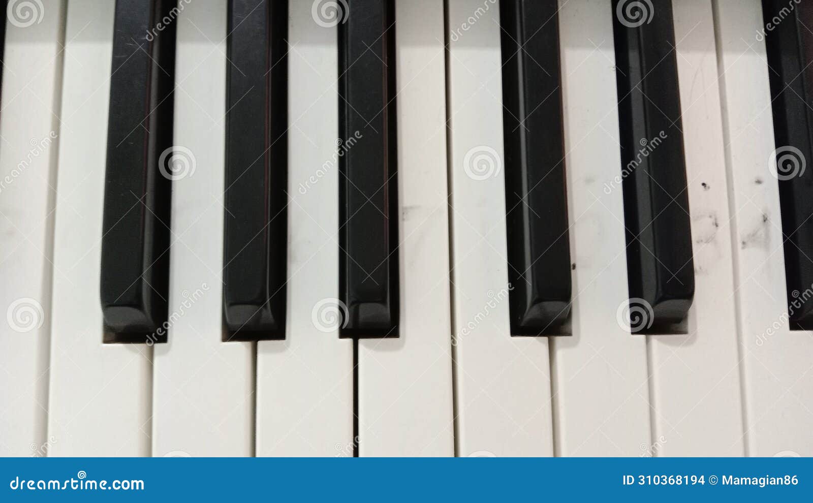 Black and White Colour in Piano Keys Stock Photo - Image of colour ...
