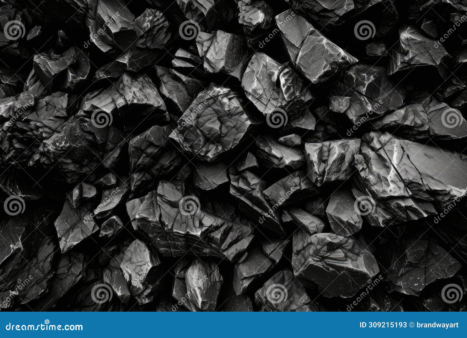 A Pile of Rocks stock illustration. Illustration of formation - 309215193