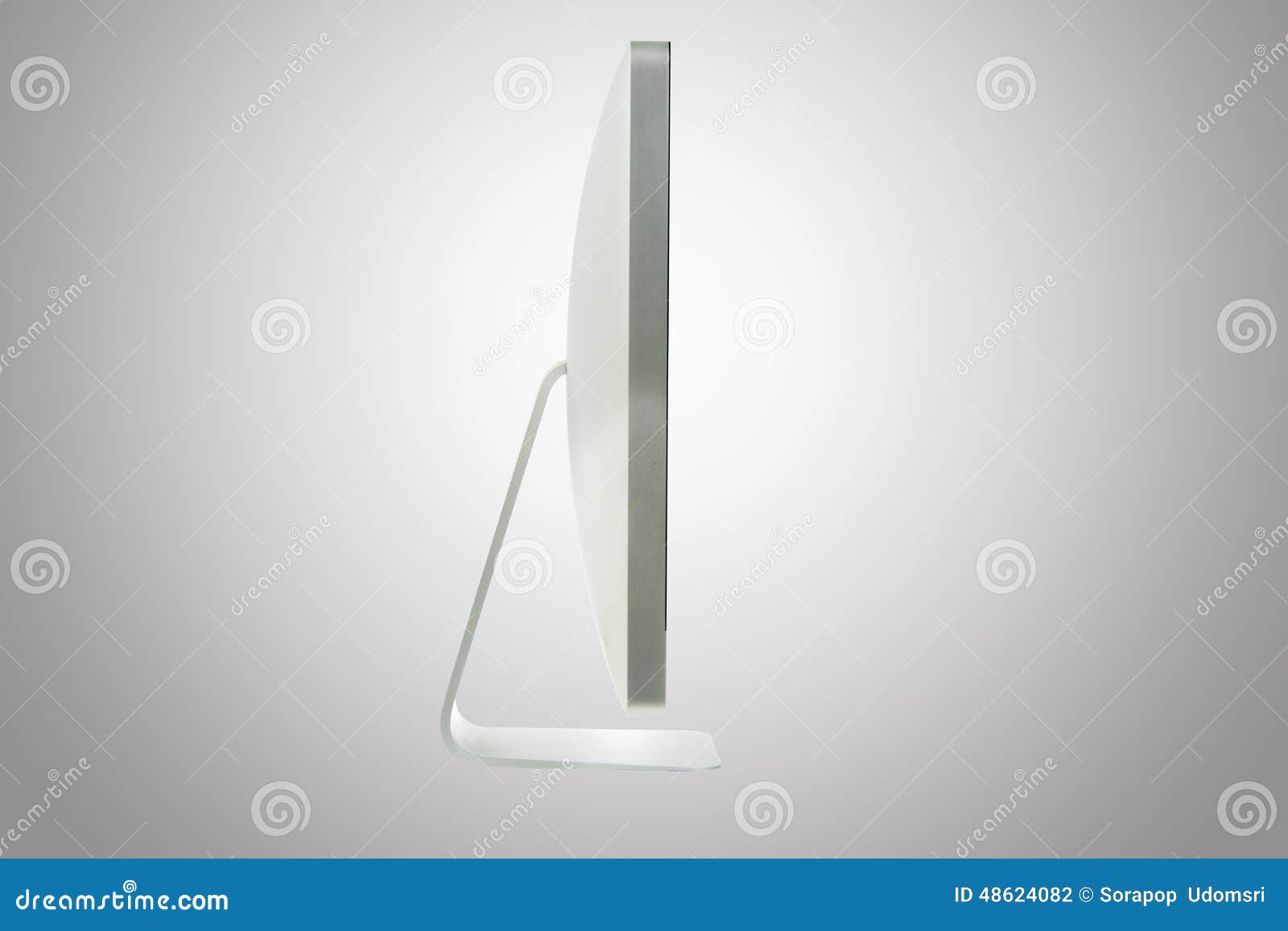 Black White Computer Monitor Stock Illustration - Illustration of ...