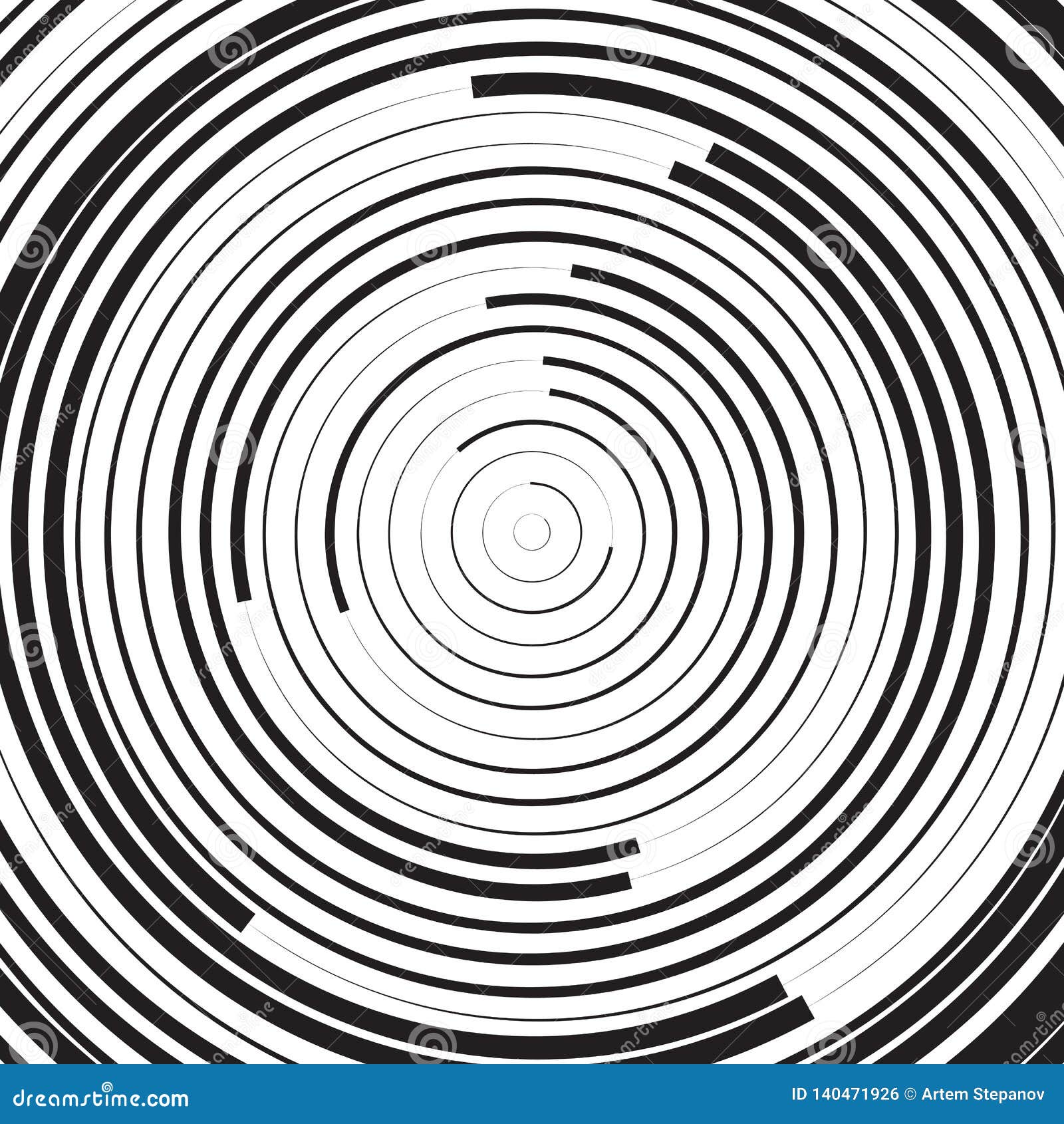 Ripple Effect Top View. Transparent Water Drop Rings. Circle Sound Wave ...