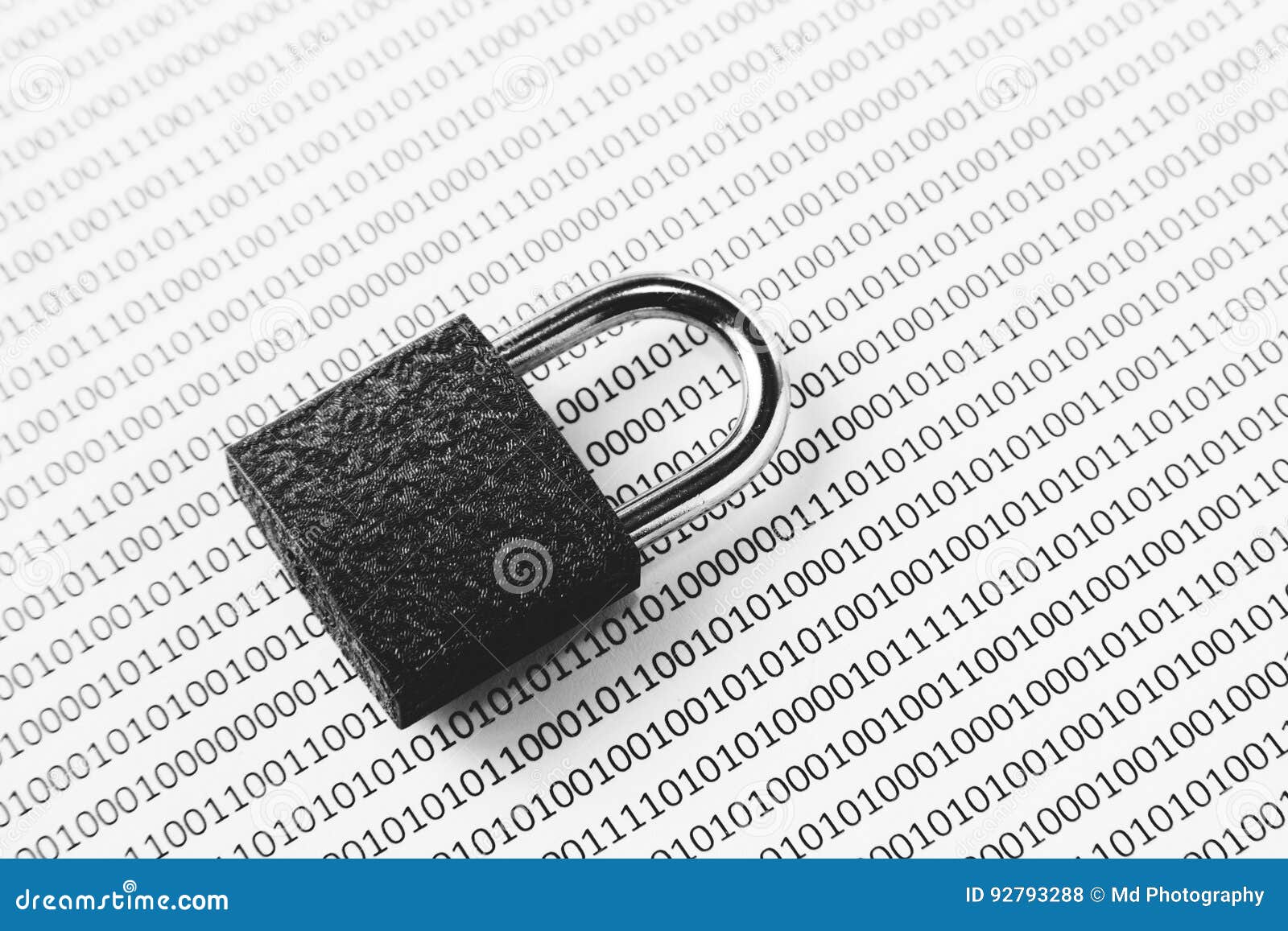 A Black and White Concept Image that Can Be Used To Represent Cyber ...