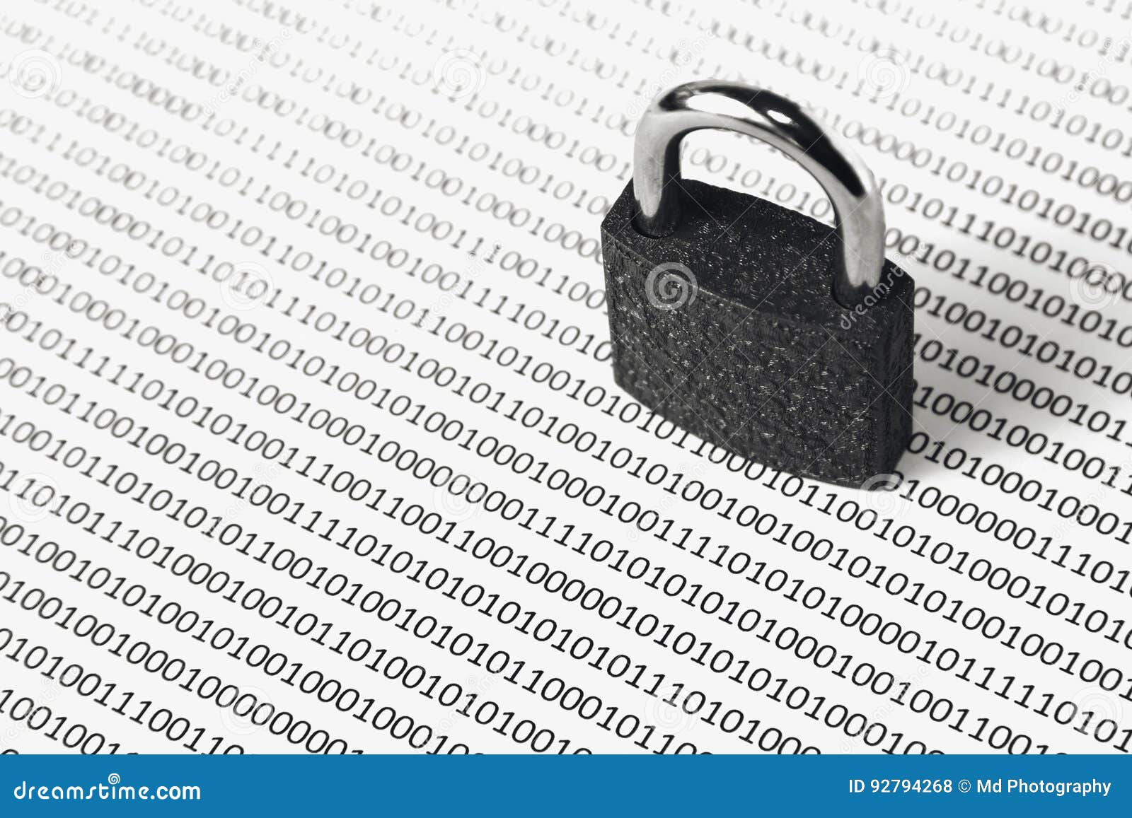 A Black and White Concept Image that Can Be Used To Represent Cyber ...