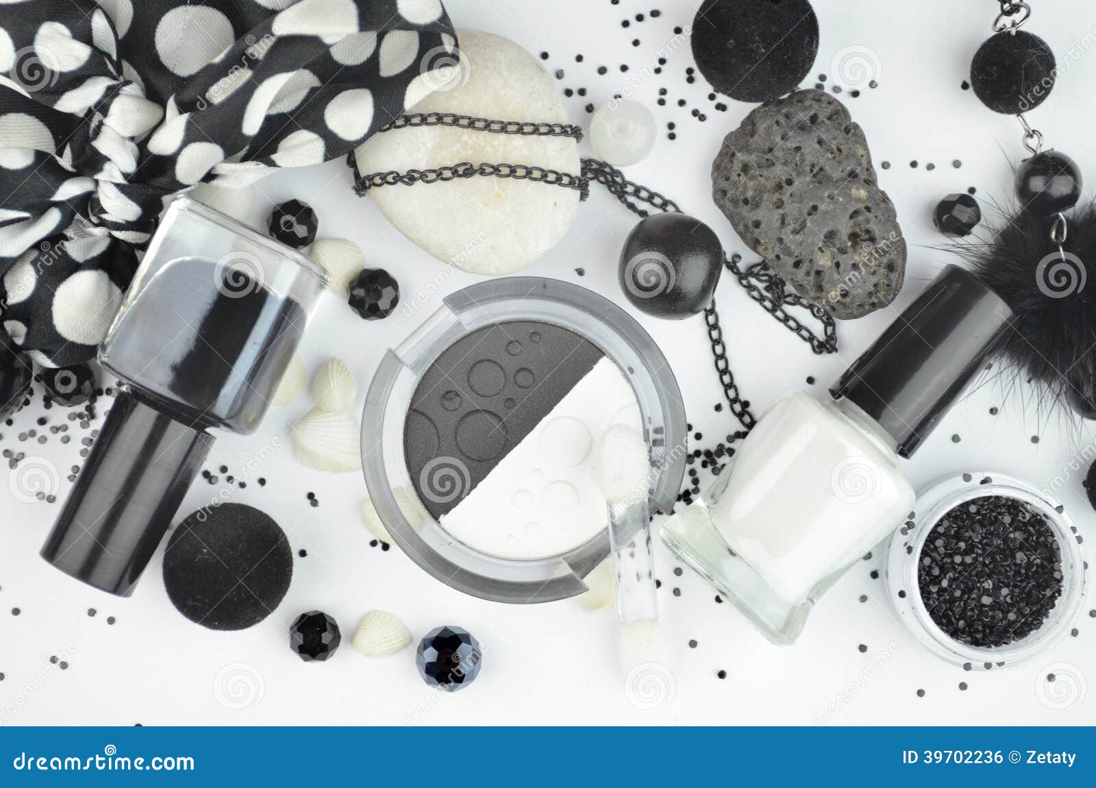 Black and white cosmetics stock photo. Image of black - 39702236 Black and white cosmetics stock photo. Image of black - 39702236
