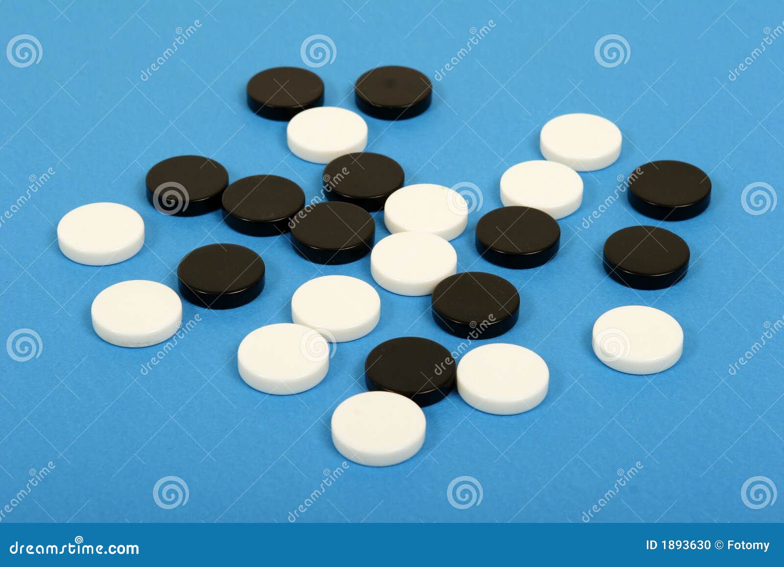 Black and white counters stock photo. Image of black, counters - 1893630