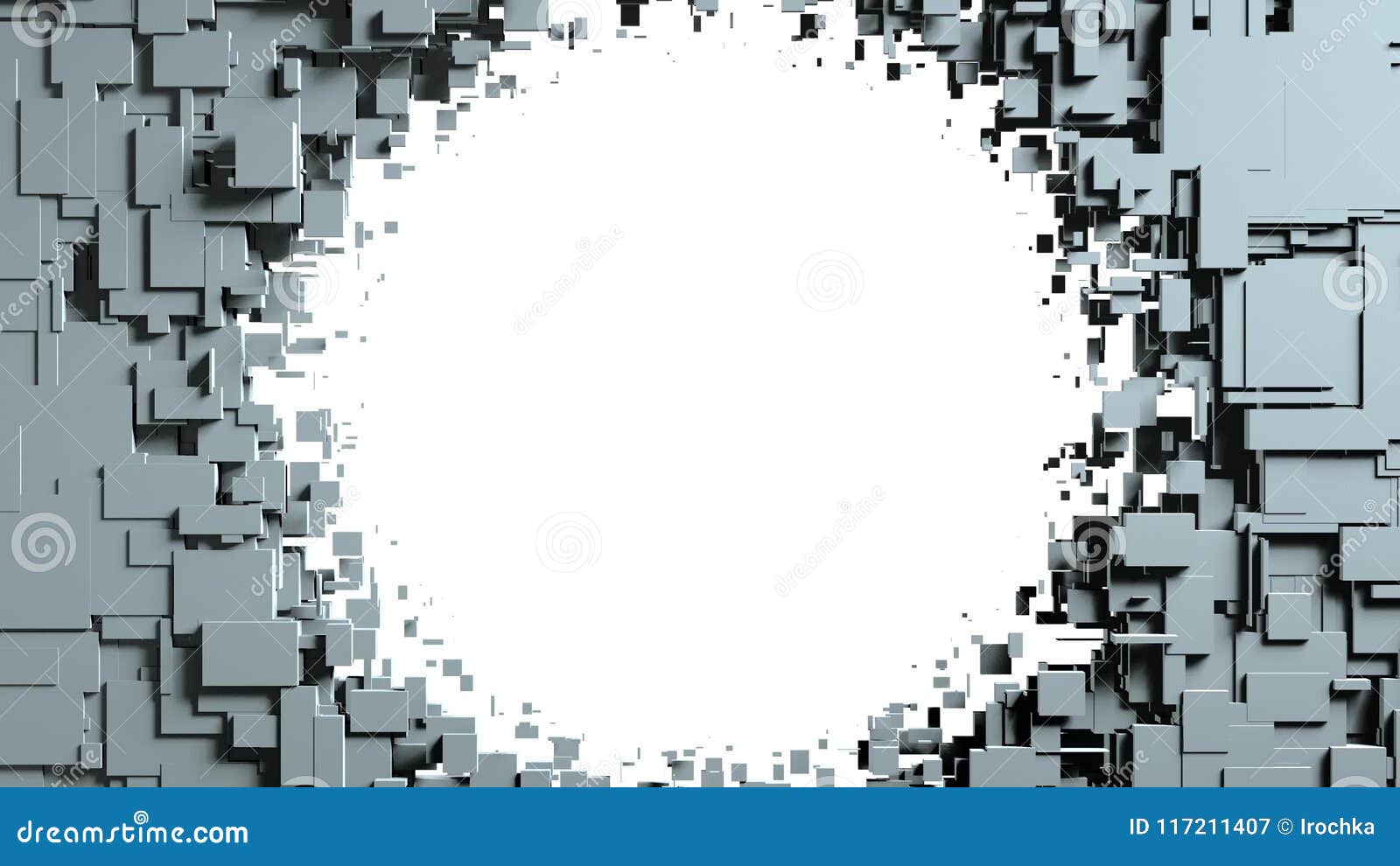 Transition Background With 3D Lines Effect. Animation. Beautiful White ...