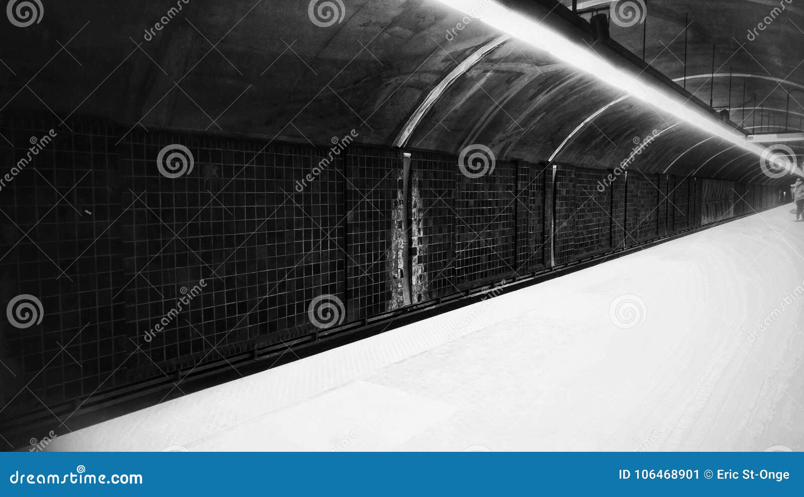 Subway station stock image. Image of dark, white, black - 106468901