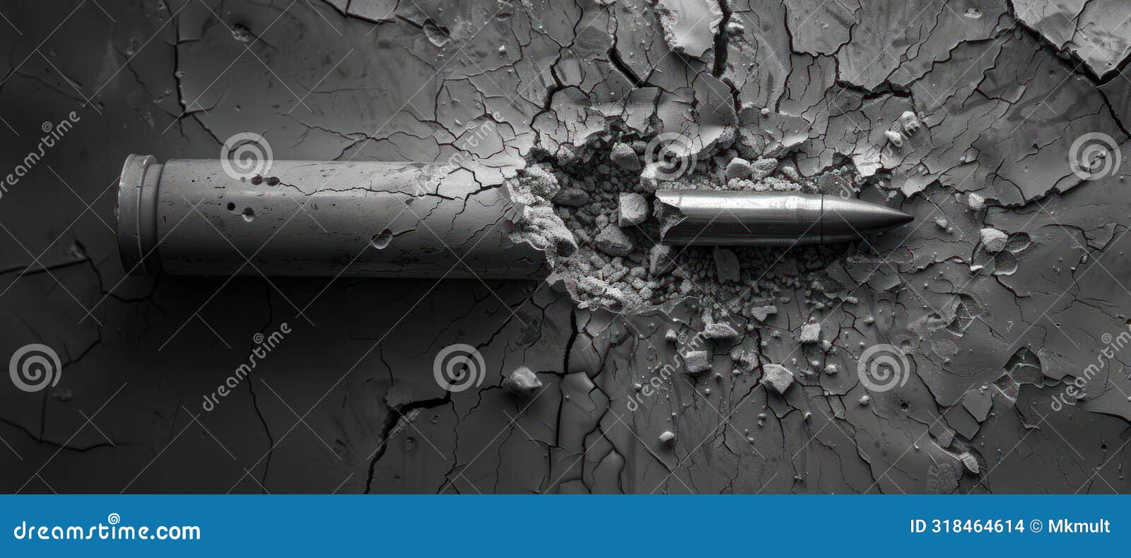 Bullet hole in wall stock photo. Image of black, investigation - 318464614