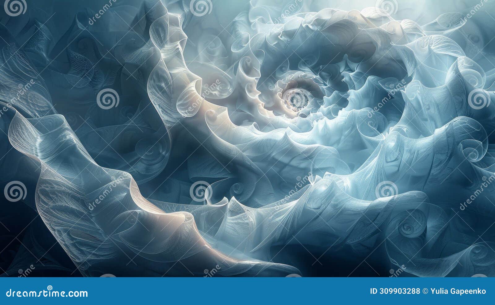 Monochrome Spiral Structure Stock Photo - Image of structure, shape ...