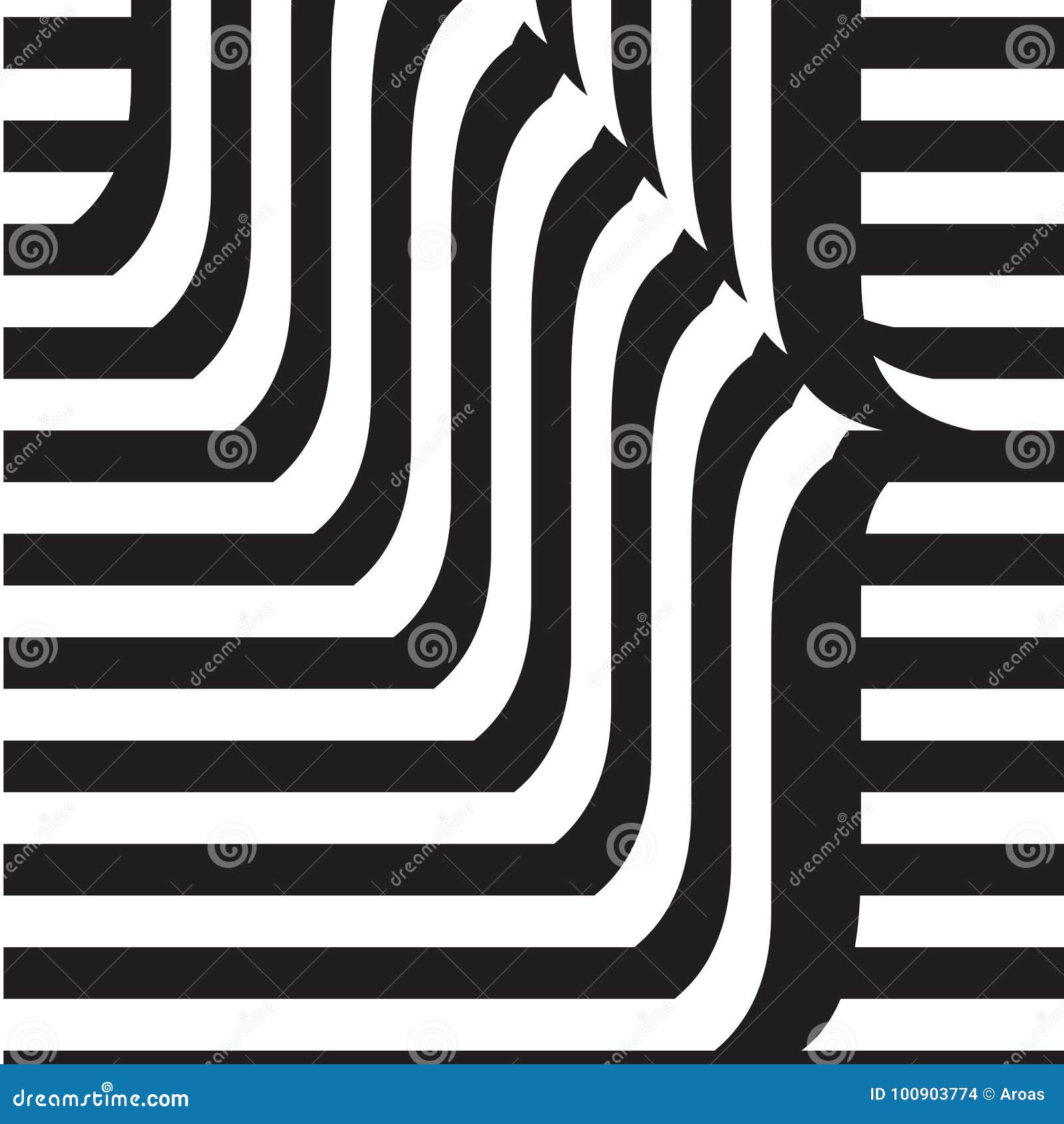 Black and White Design Template Symbol Stock Vector - Illustration of ...