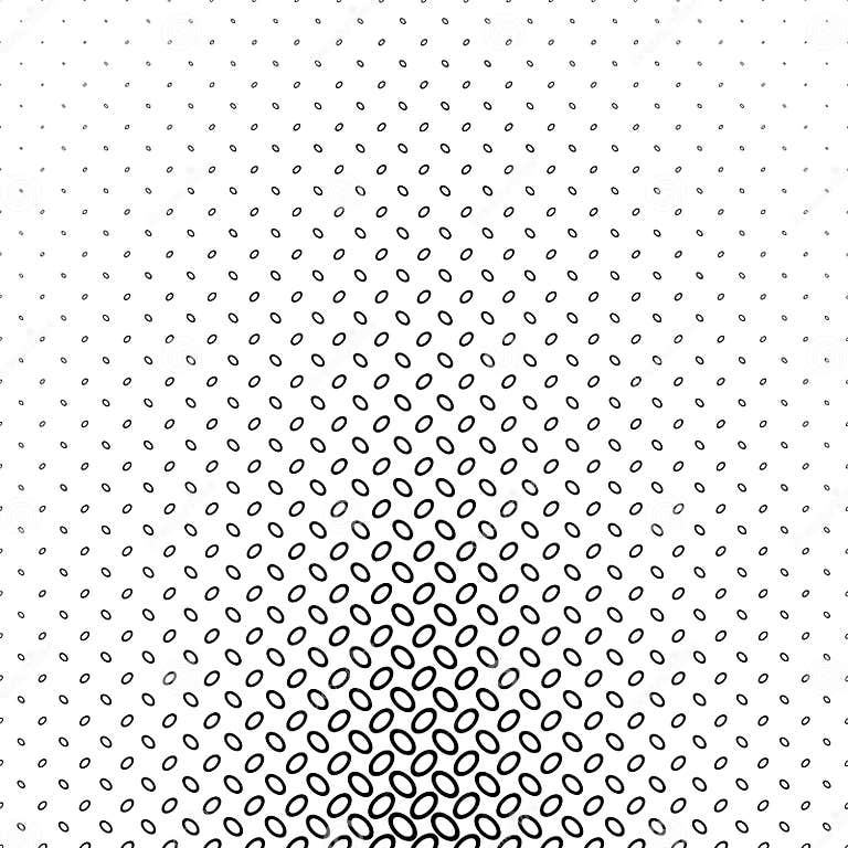 Black and White Diagonal Ellipse Pattern Stock Vector - Illustration of ...