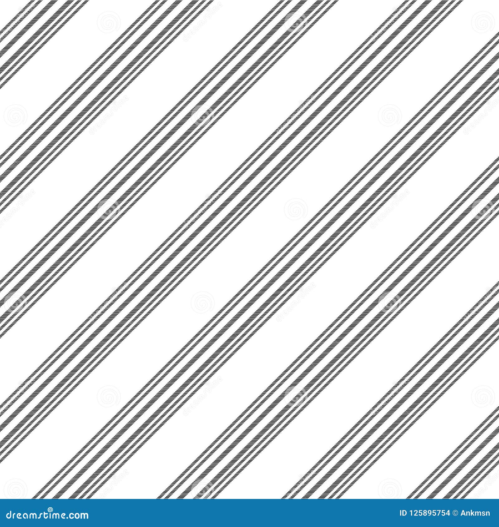 Black White Diagonal Lines Seamless Pattern Stock Vector - Illustration ...