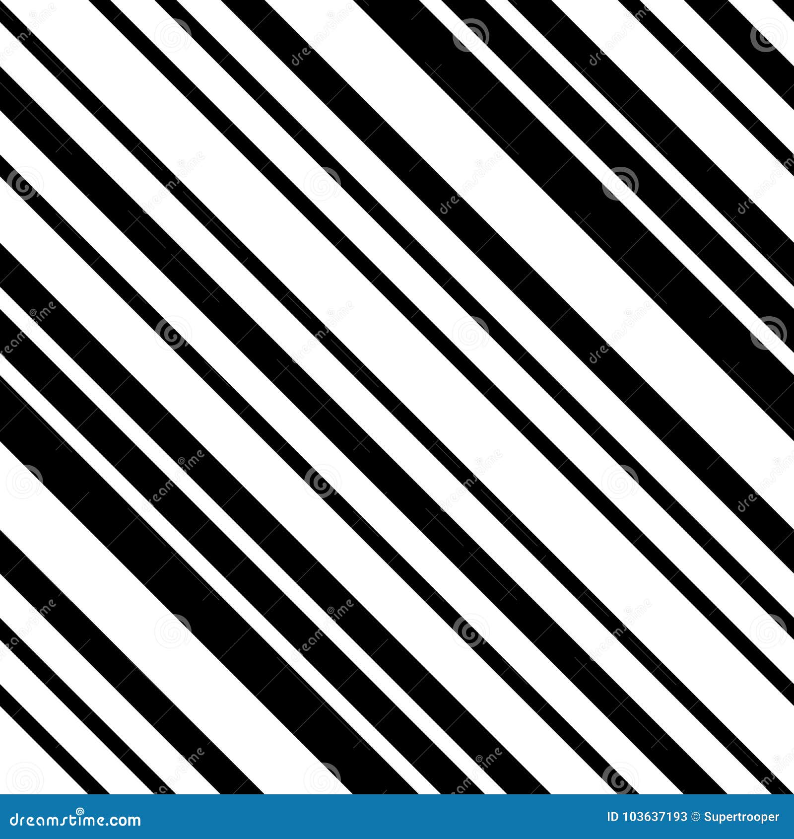 Black and White Diagonal Striped Seamless Pattern Stock Vector ...