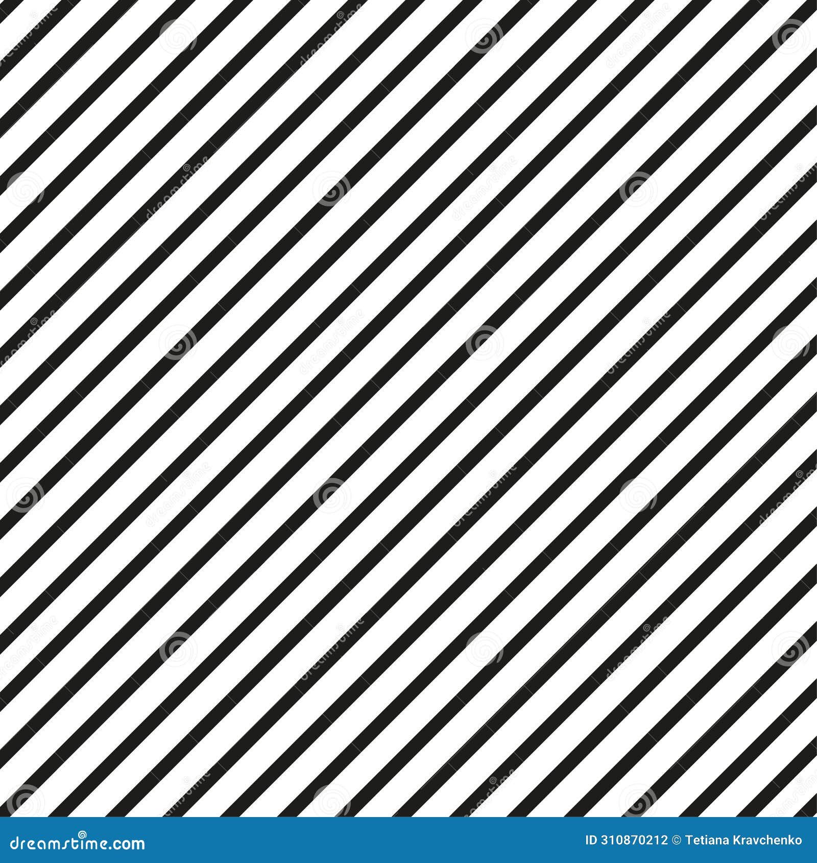 Black and White Diagonal Stripes Pattern. Vector Illustration. EPS 10 ...