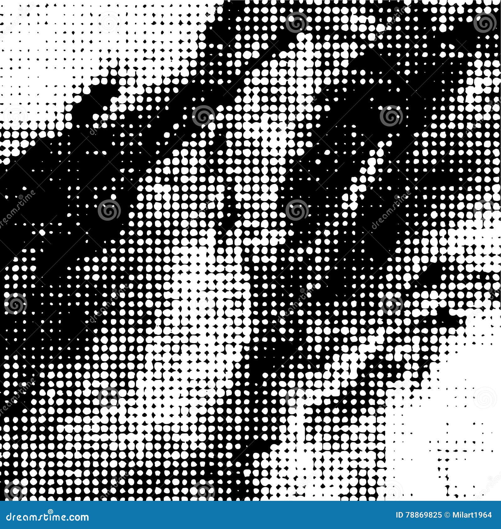 Black and White Dotted Background. Stock Vector - Illustration of ...